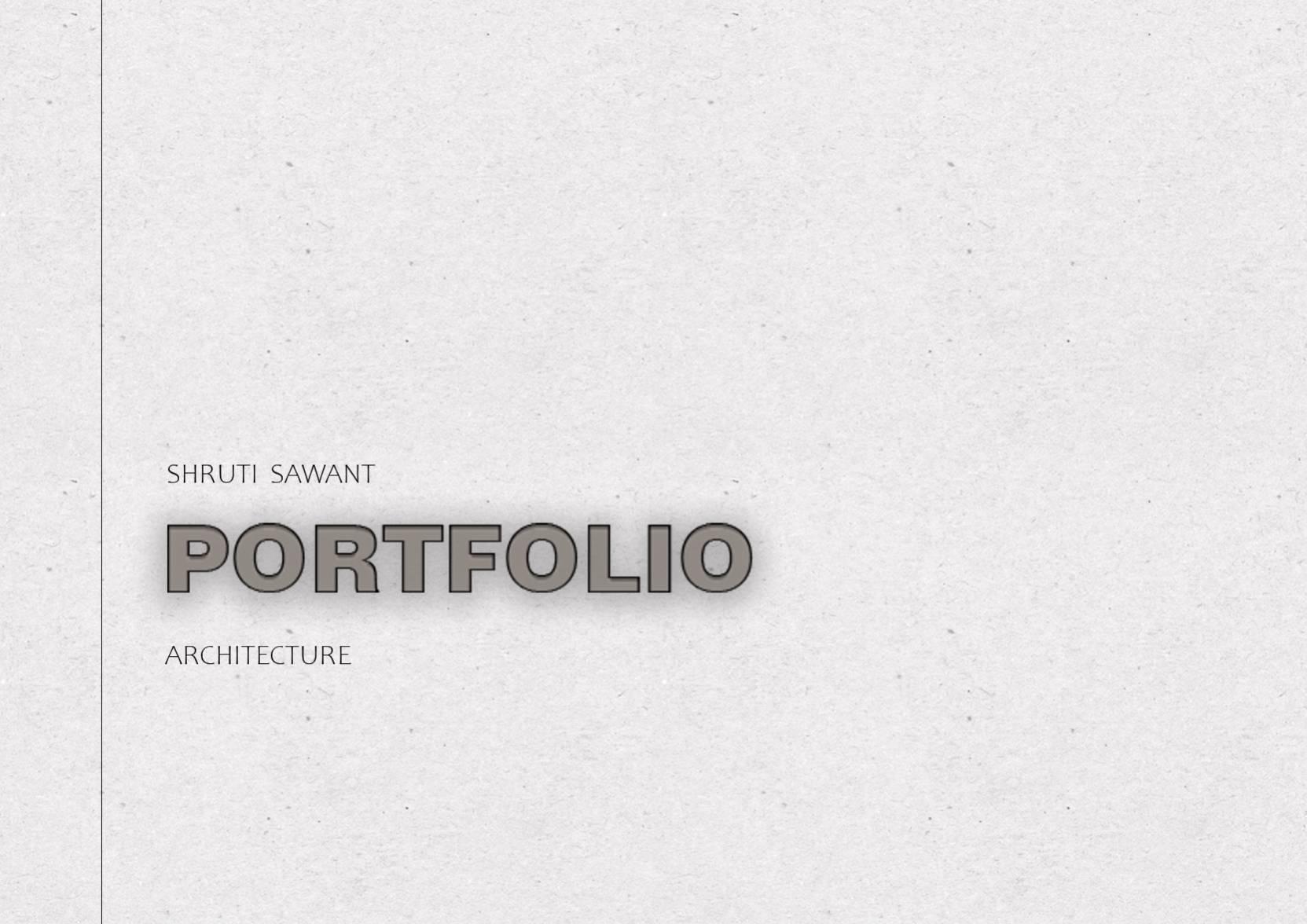 PORTFOLIO by Shruti Sawant - Issuu