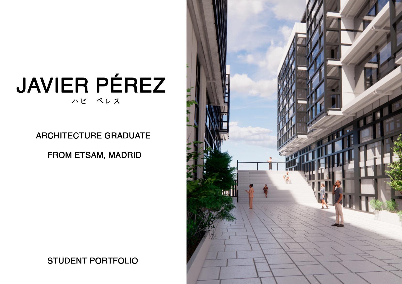 Architecture Portfolio by Javier Pérez Díaz - Issuu