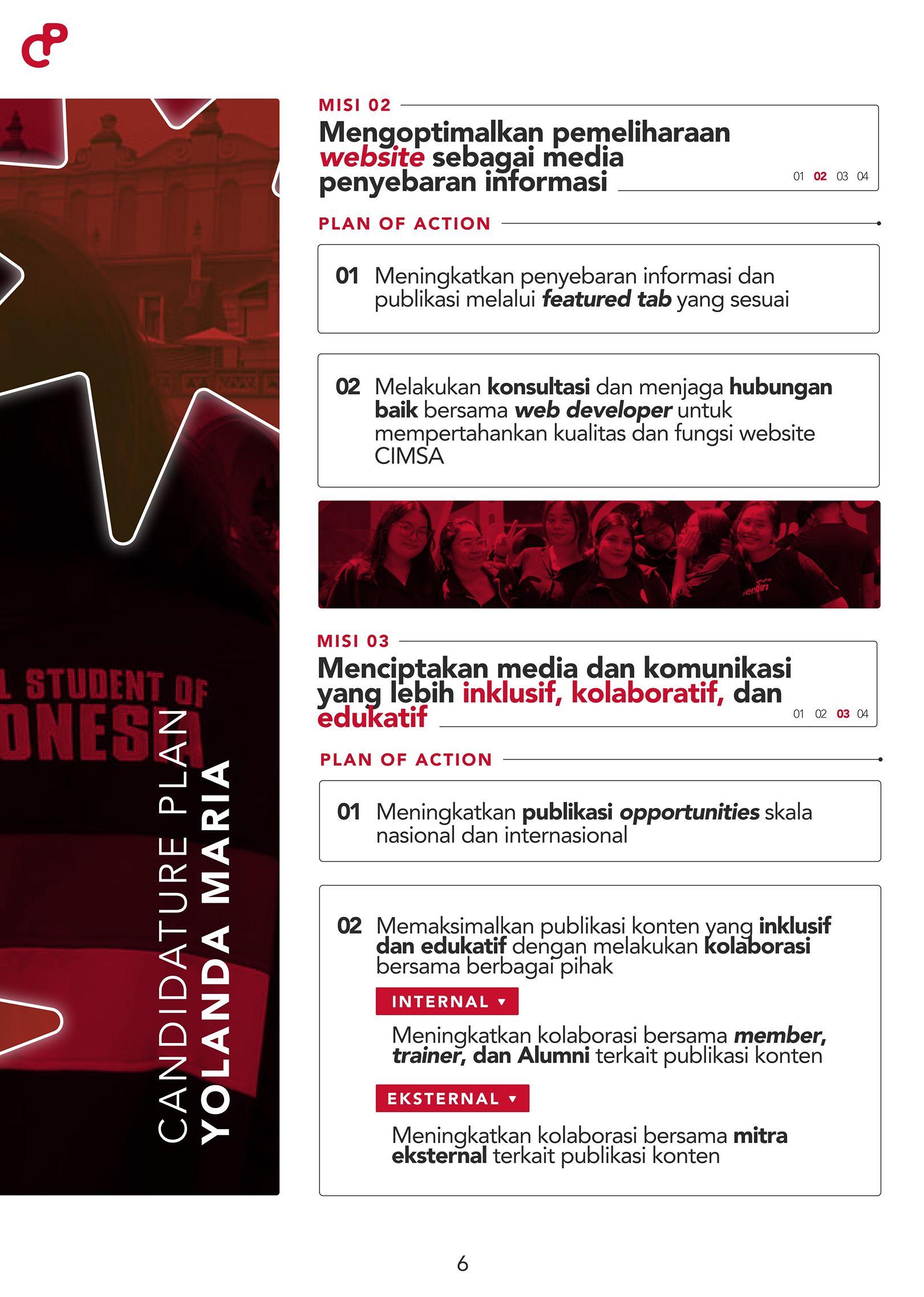 Candidature Plan - Yolanda Maria for Media and Communication Director ...