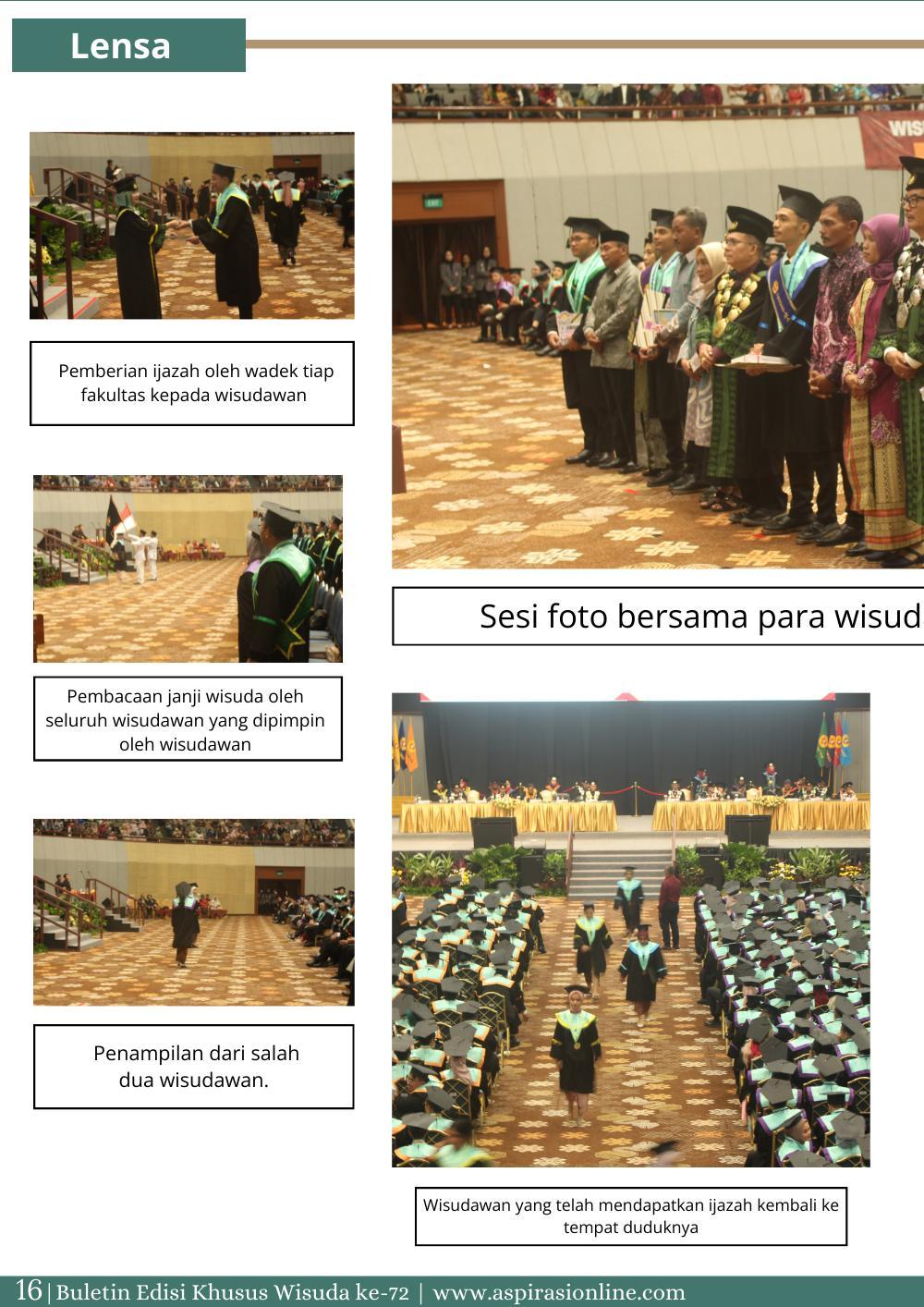 Buletin Edisi Khusus Wisuda Ke-72 LPM ASPIRASI by LPM ASPIRASI - Issuu
