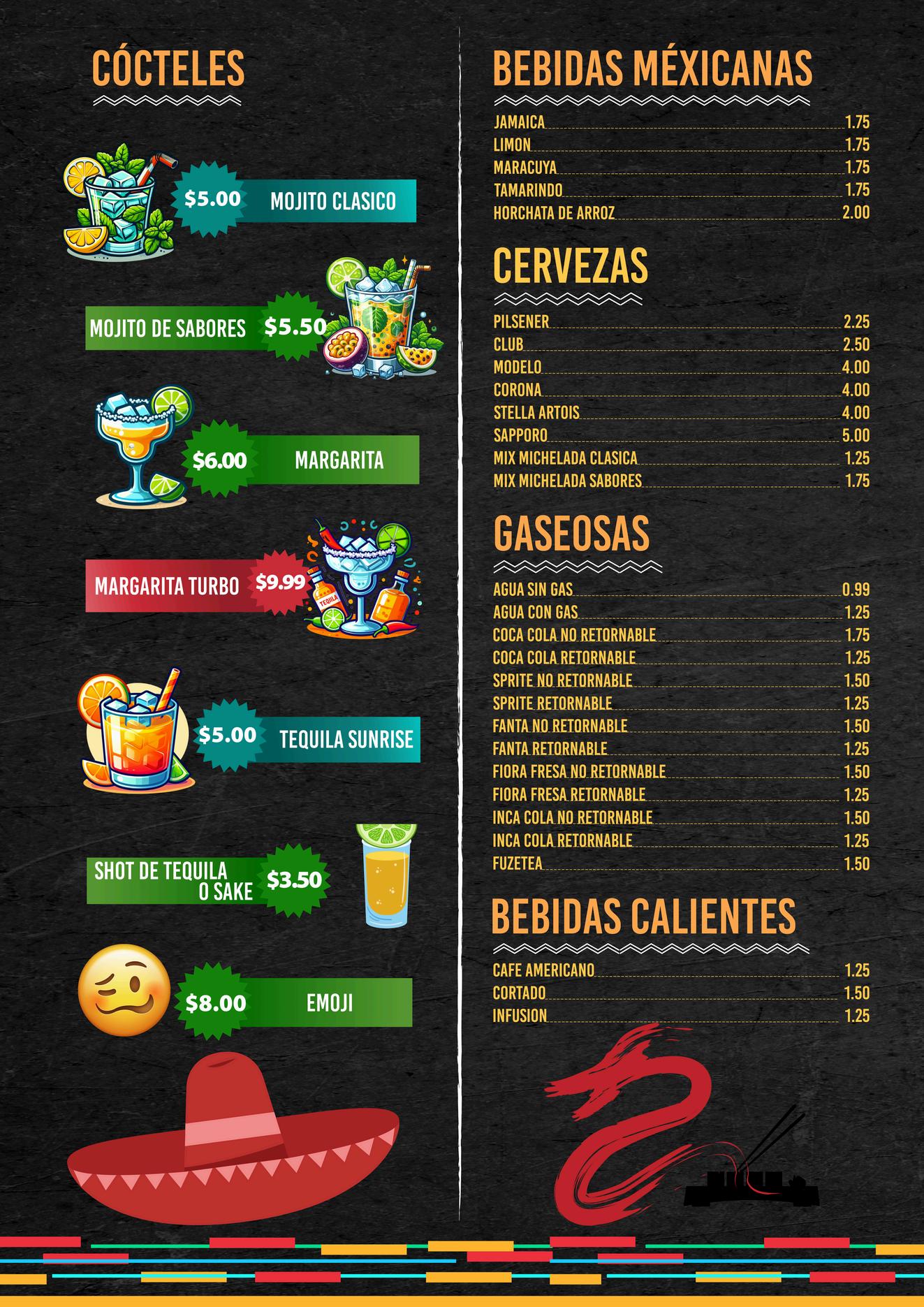Menú by Hatsu / Streetacos - Issuu
