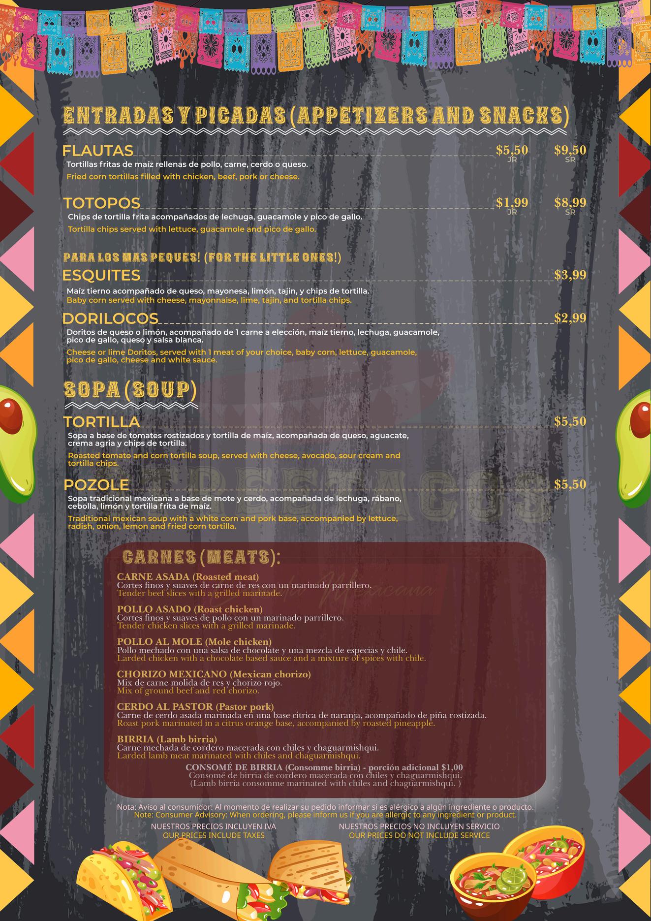 Menú by Hatsu / Streetacos - Issuu