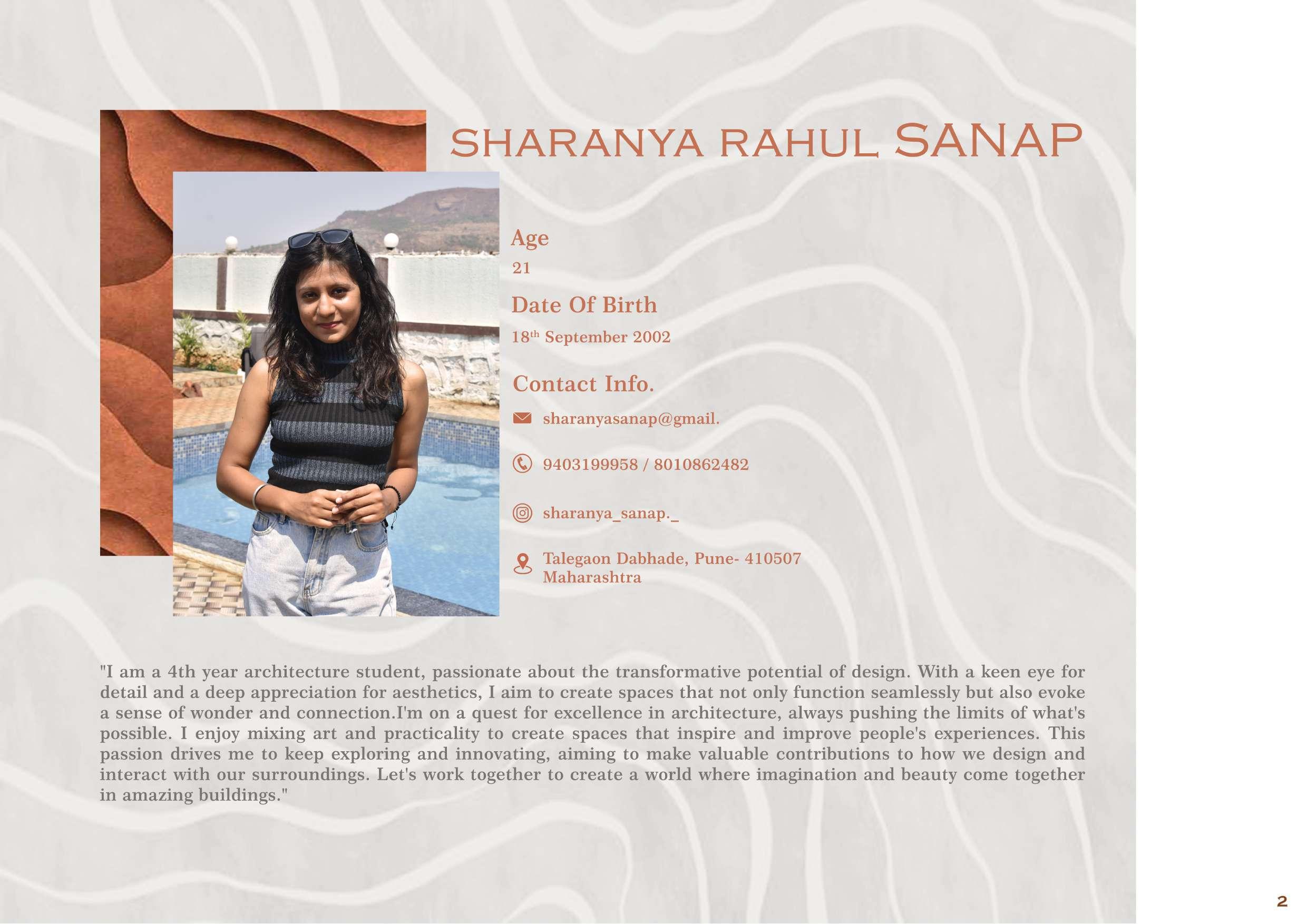 B.arch Portfolio by sharanya_sanap - Issuu