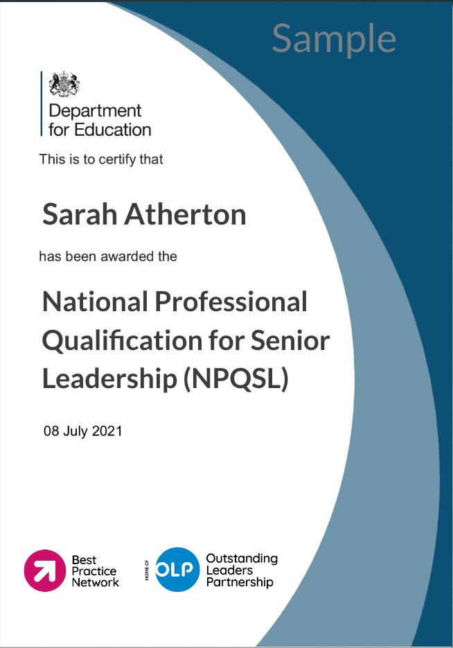 School Leader Programme with NPQSL by Best-Practice-Network - Issuu