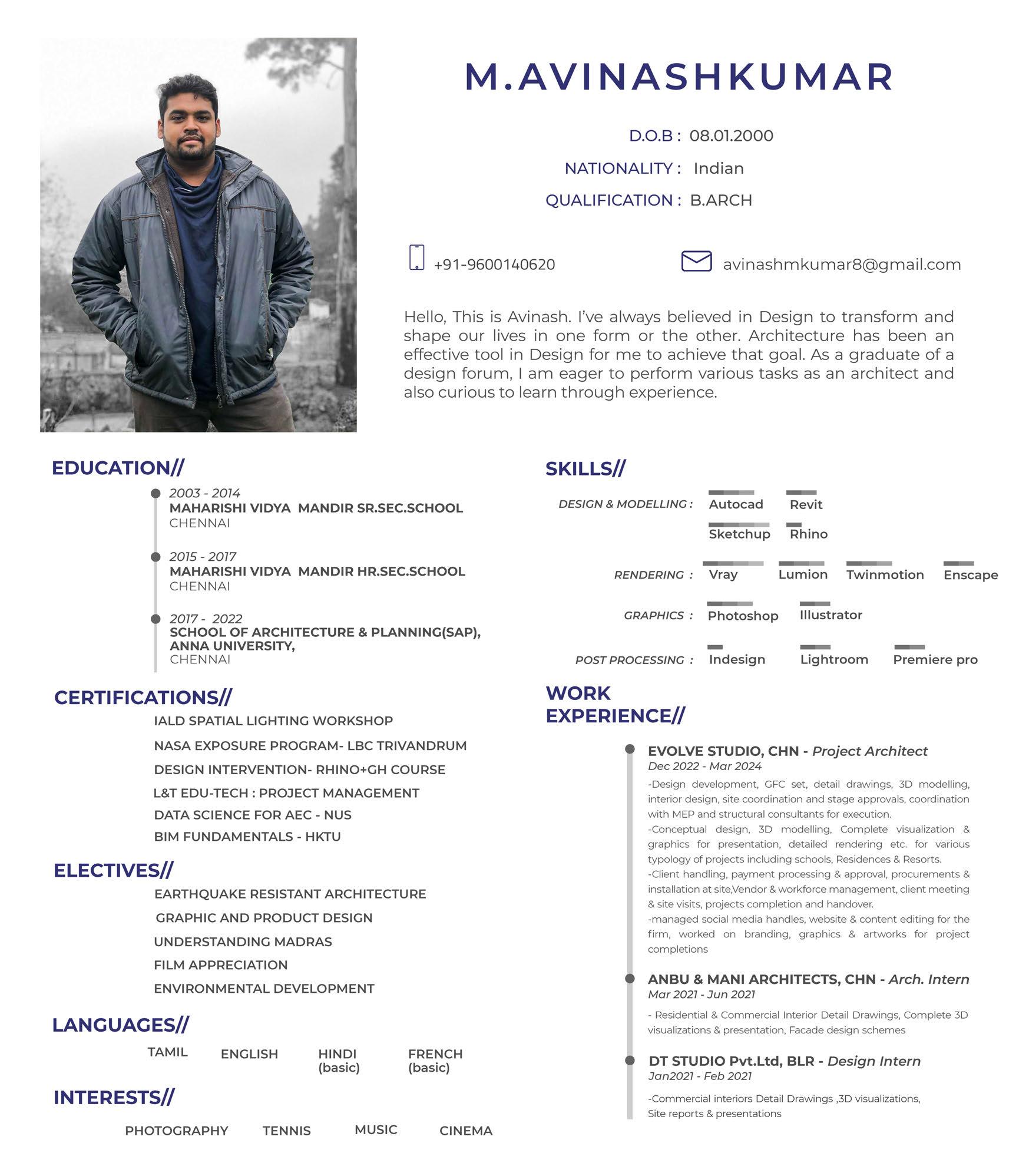 Design Portfolio - Avinash by Avinash K - Issuu