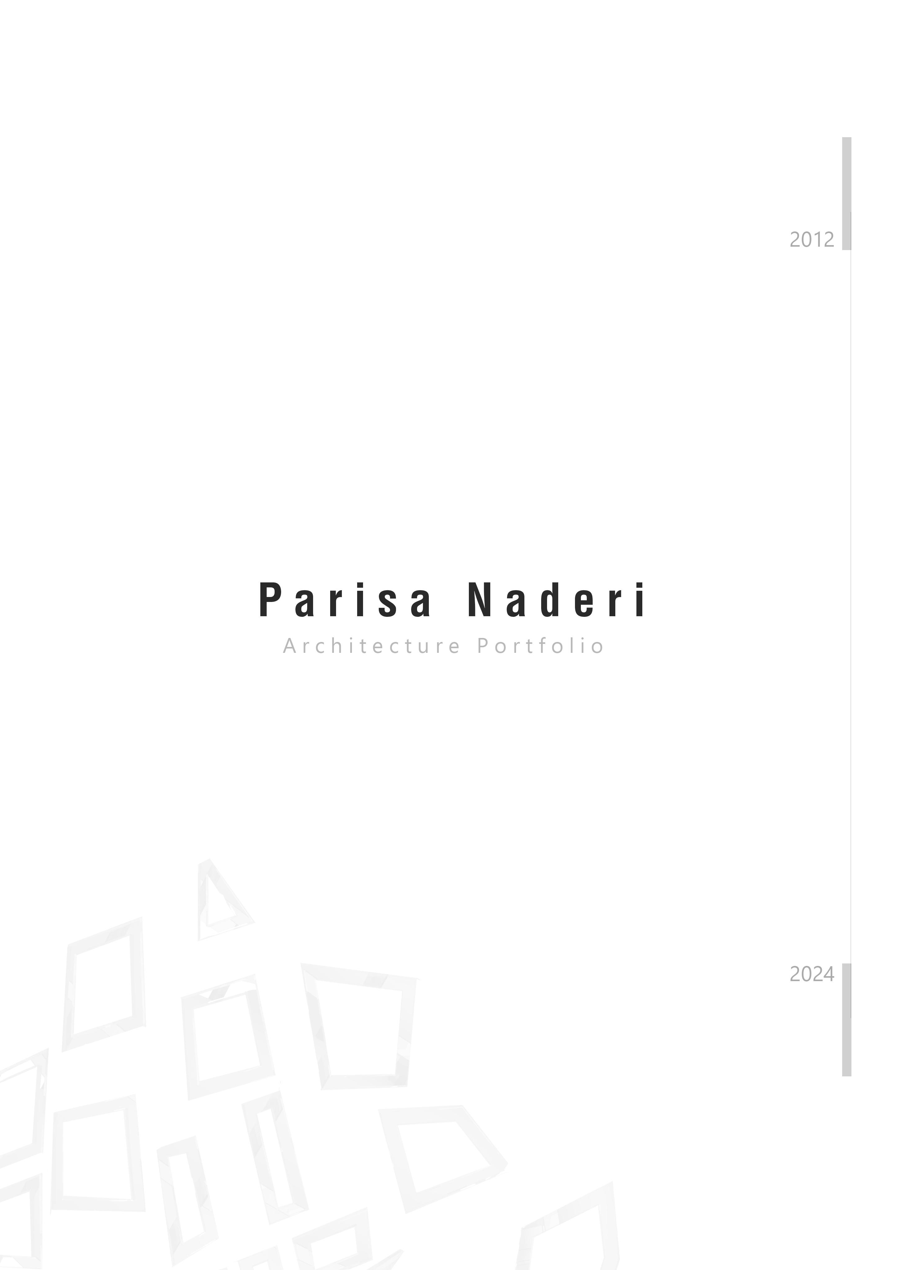 Architecture portfolio_ Parisa Naderi by Parisa_ - Issuu