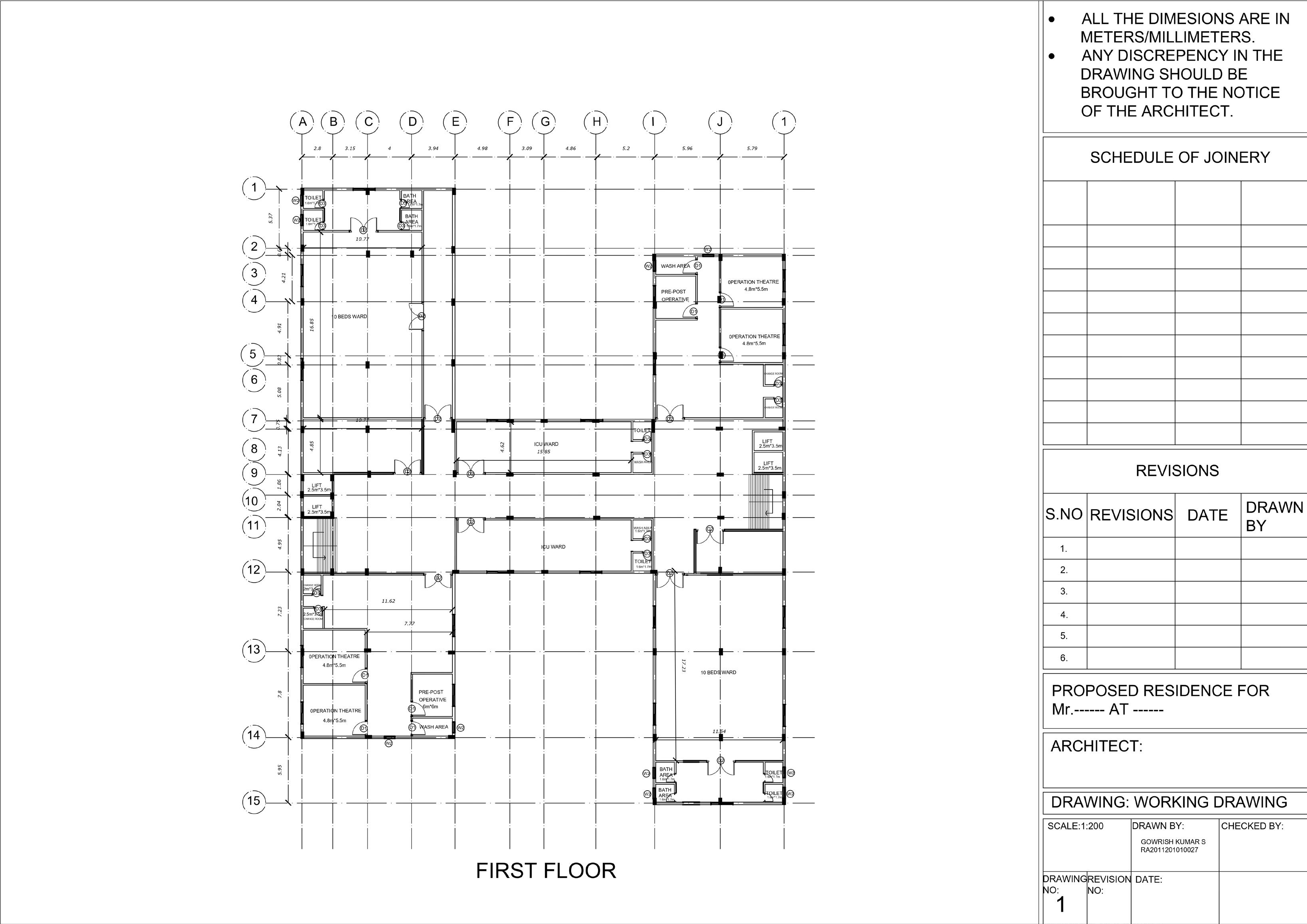GOWRISH ARCHITECTURE PORTFOLIO by GOWRISH S (RA2011201010027) - Issuu