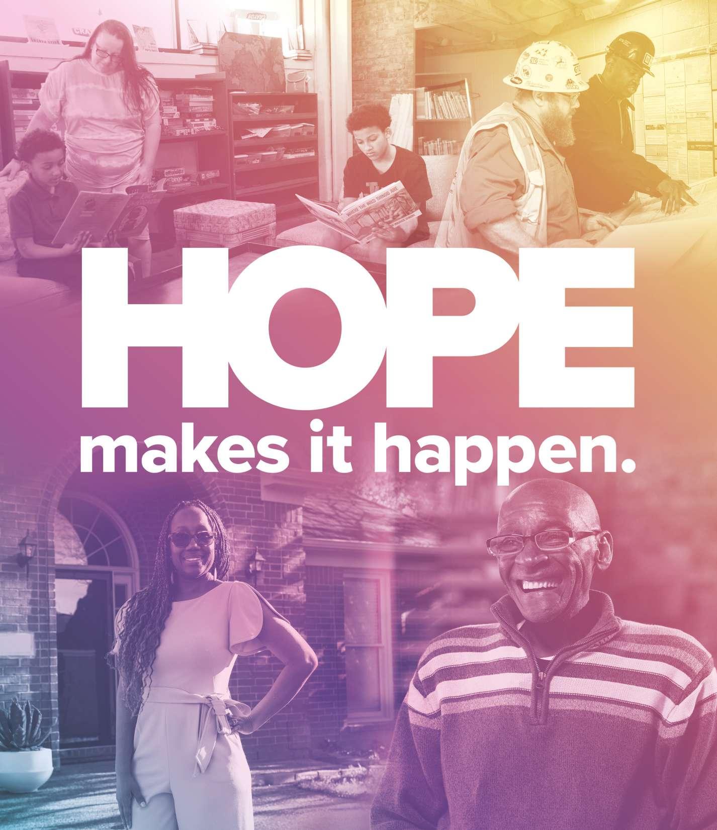 HOPE Makes It Happen - 2023 Annual Impact Report by Hope Credit Union ...
