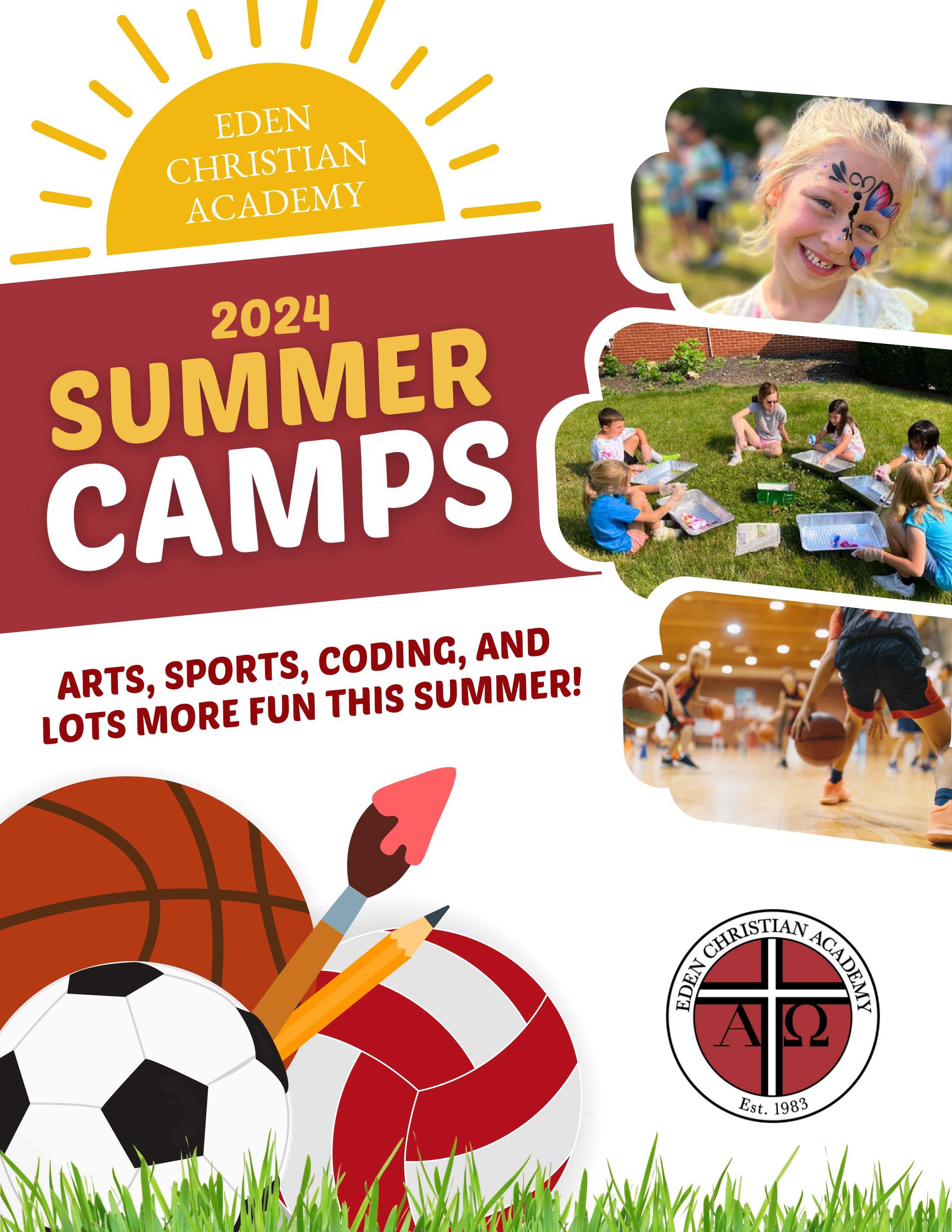 Eden Summer Camp booklet | 2024 by Eden Christian Academy - Issuu