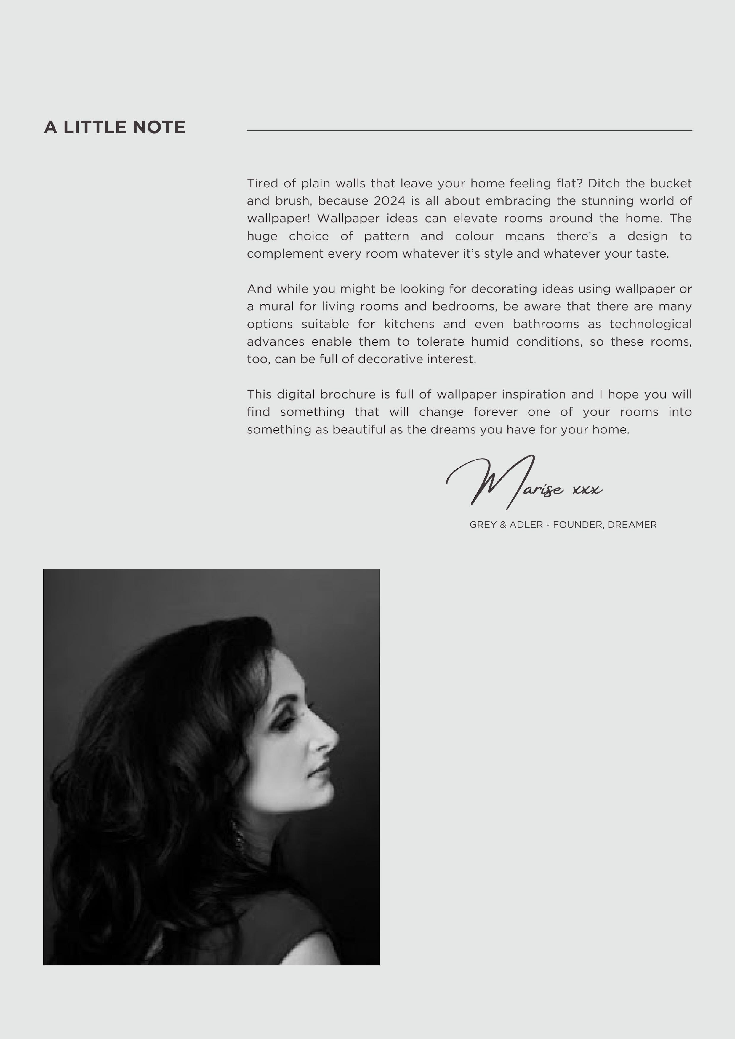 Grey & Adler - Wallpaper Collections 2024 by Grey & Adler - Issuu