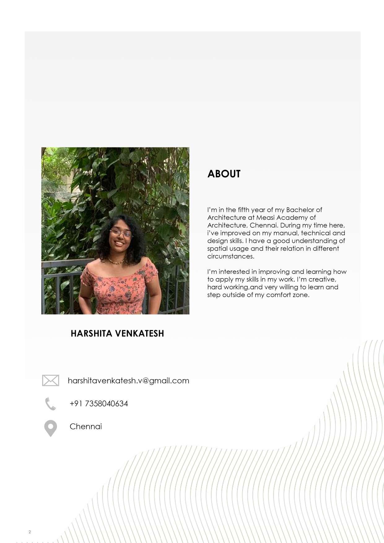 PORTFOLIO by Harshita Venkatesh - Issuu
