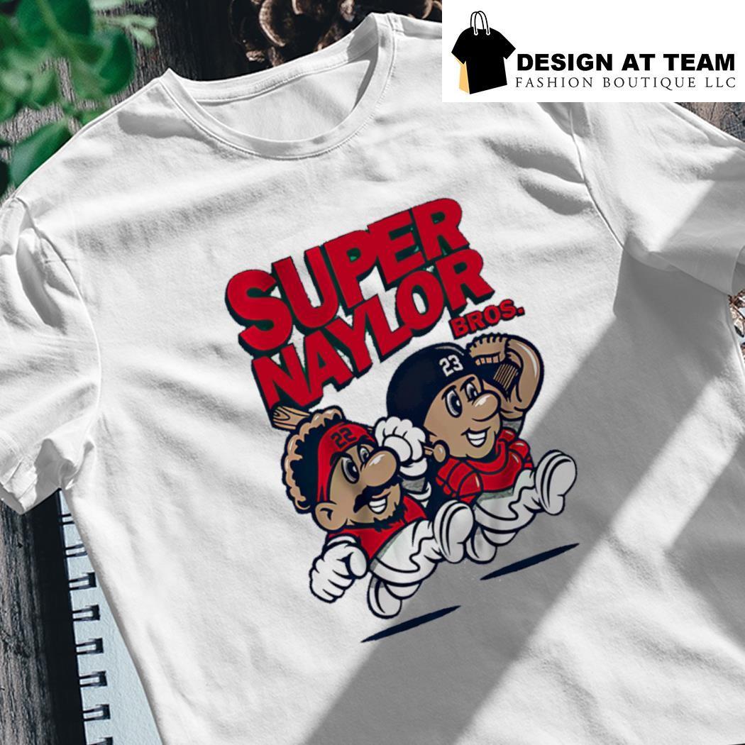 Super Naylor Bros Josh and Bo Naylor Cleveland baseball shirt by Design ...