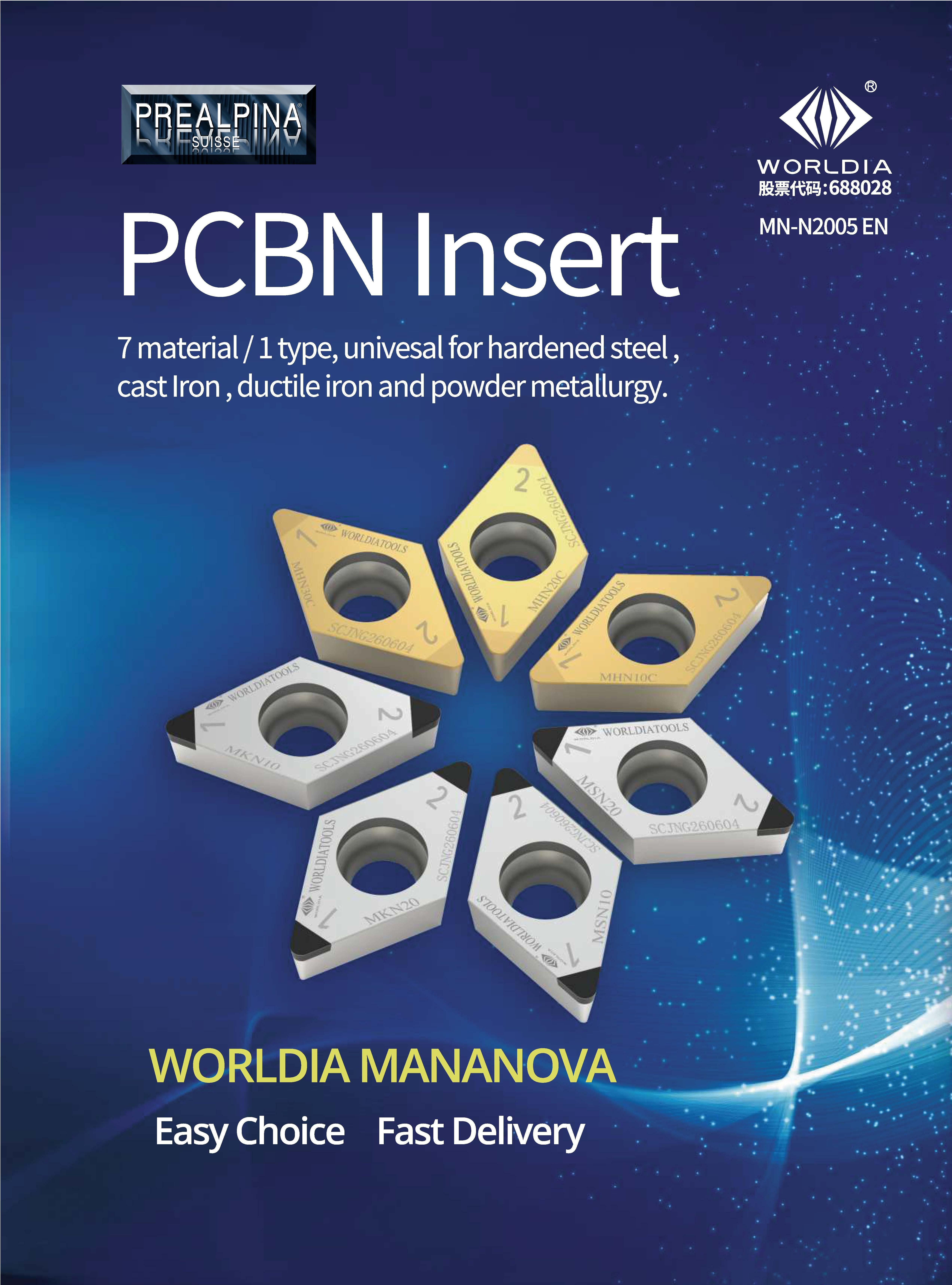 Worldia - PCBN Inserts (EN) by Prealpina Suisse GmbH - Issuu