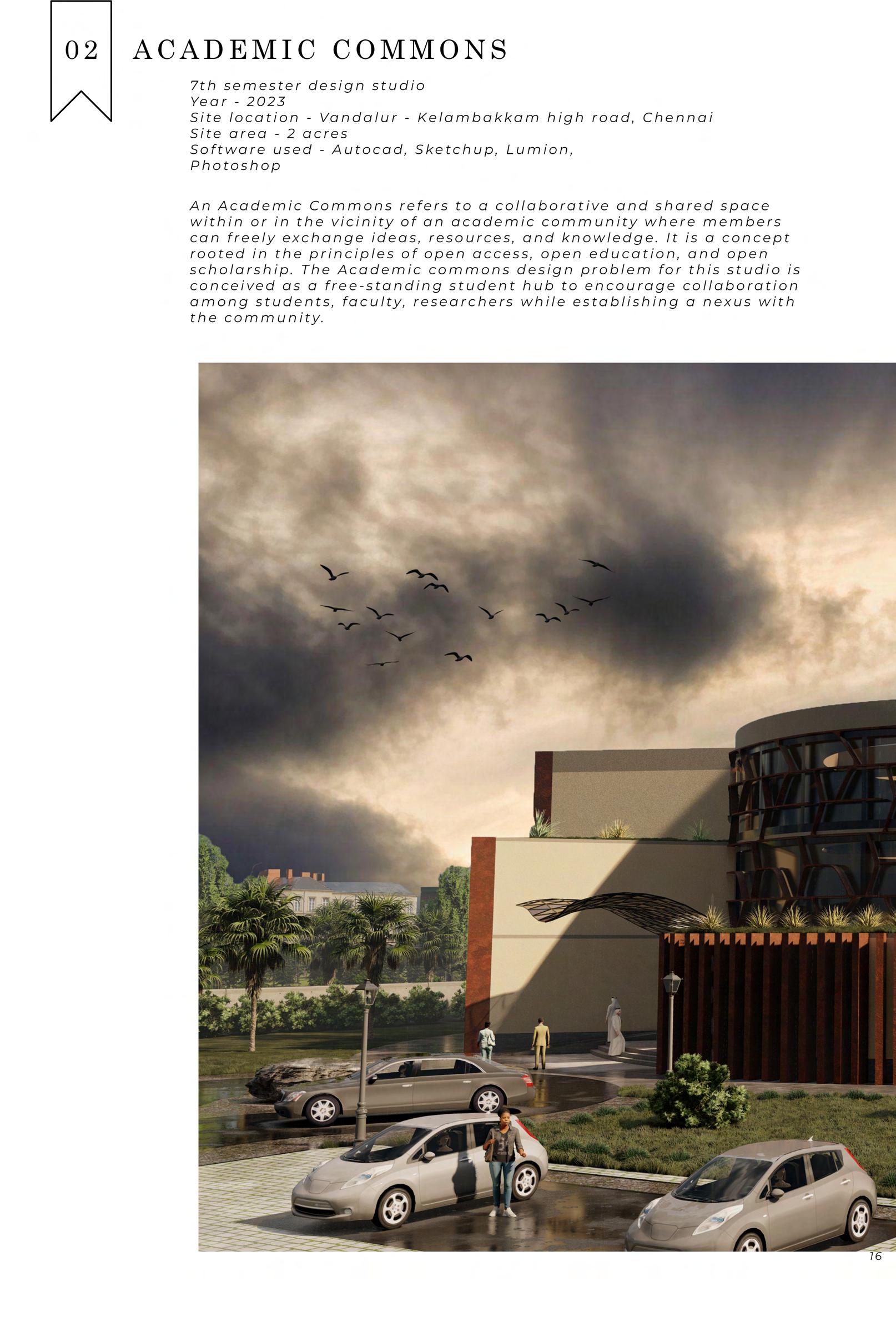 ARCHITECTURE PORTFOLIO | MOHAMED RAYAN | MEASI ACADEMY OF ARCHITECTURE ...