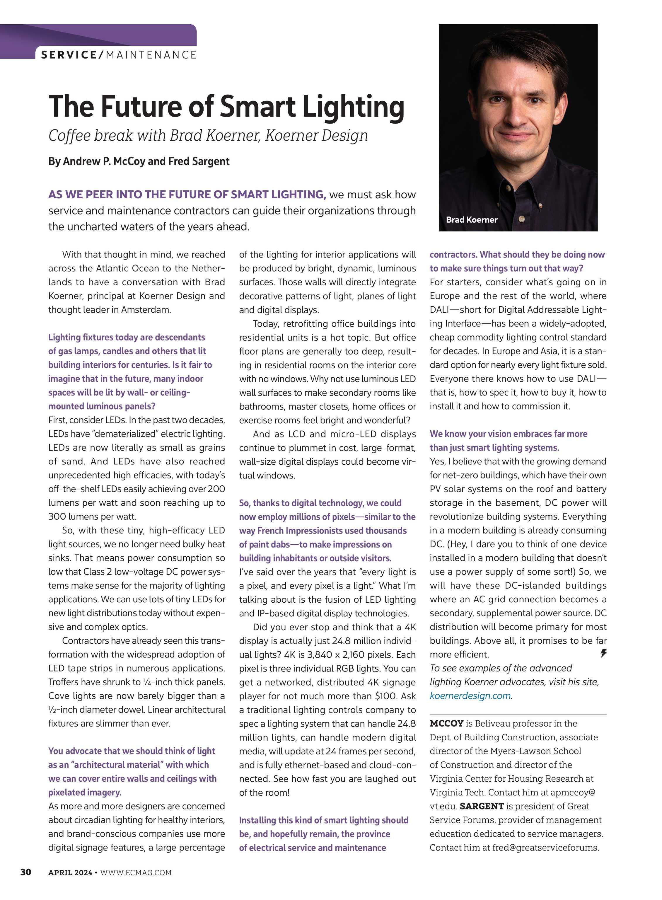 Electrical Contractor Magazine - April 2024 Issue - Power and ...