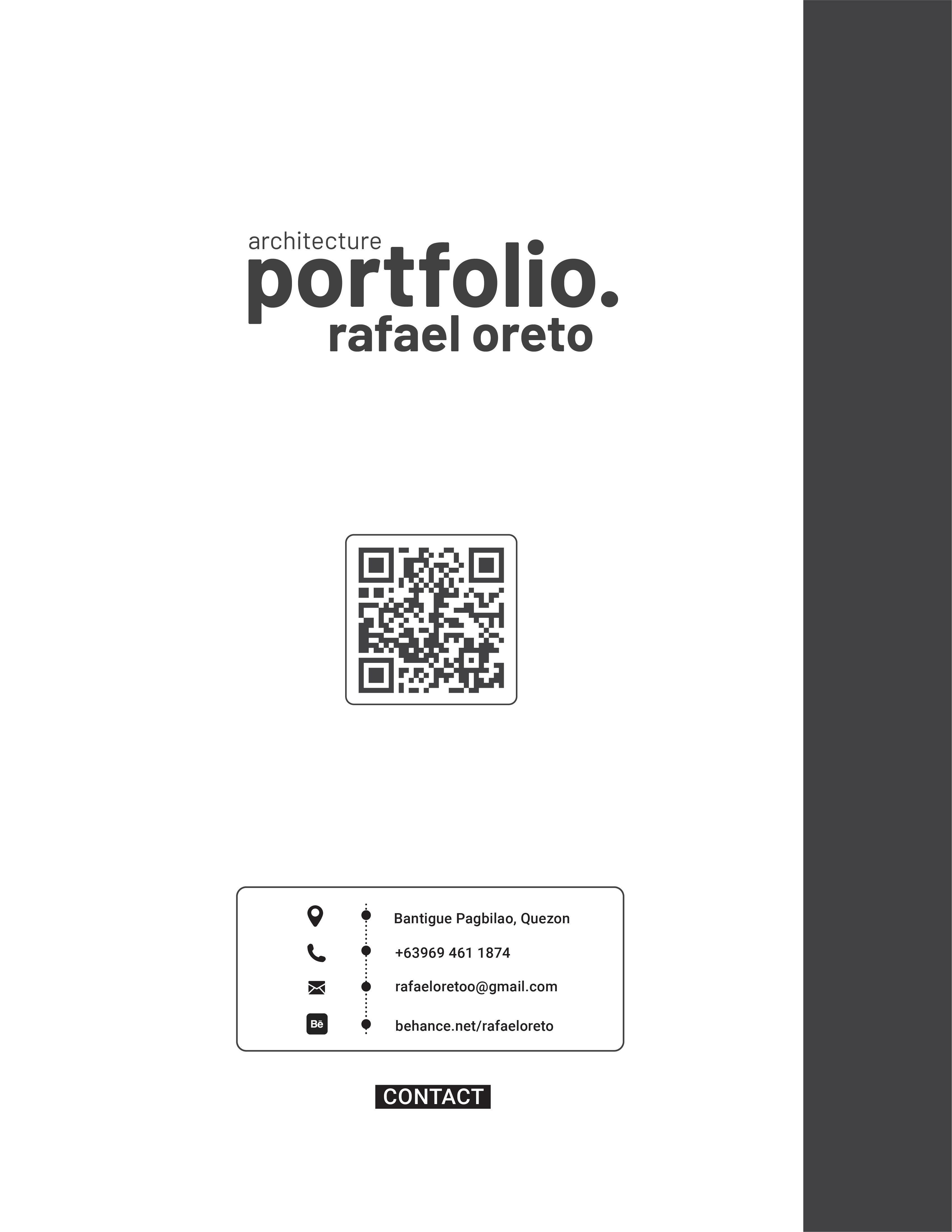 Rafael Oreto | Architecture Portfolio 2024 by Rafael Oreto - Issuu