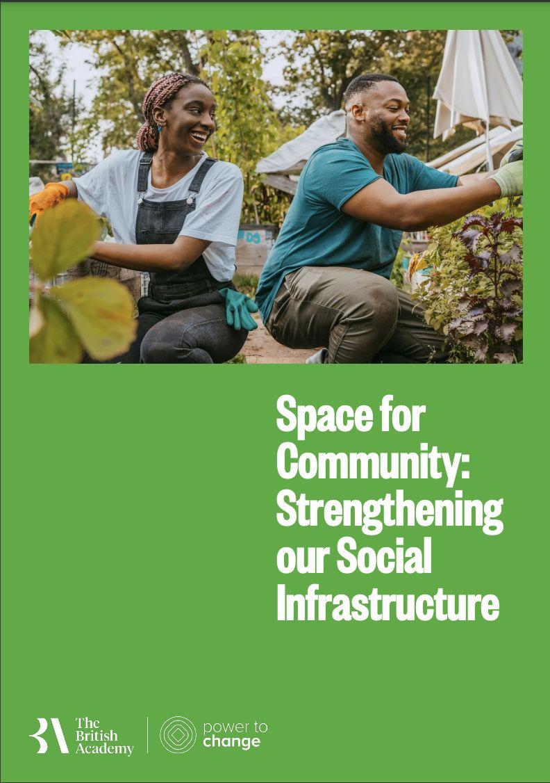 Social Infrastructure: Connecting People and Places for Healthy ...