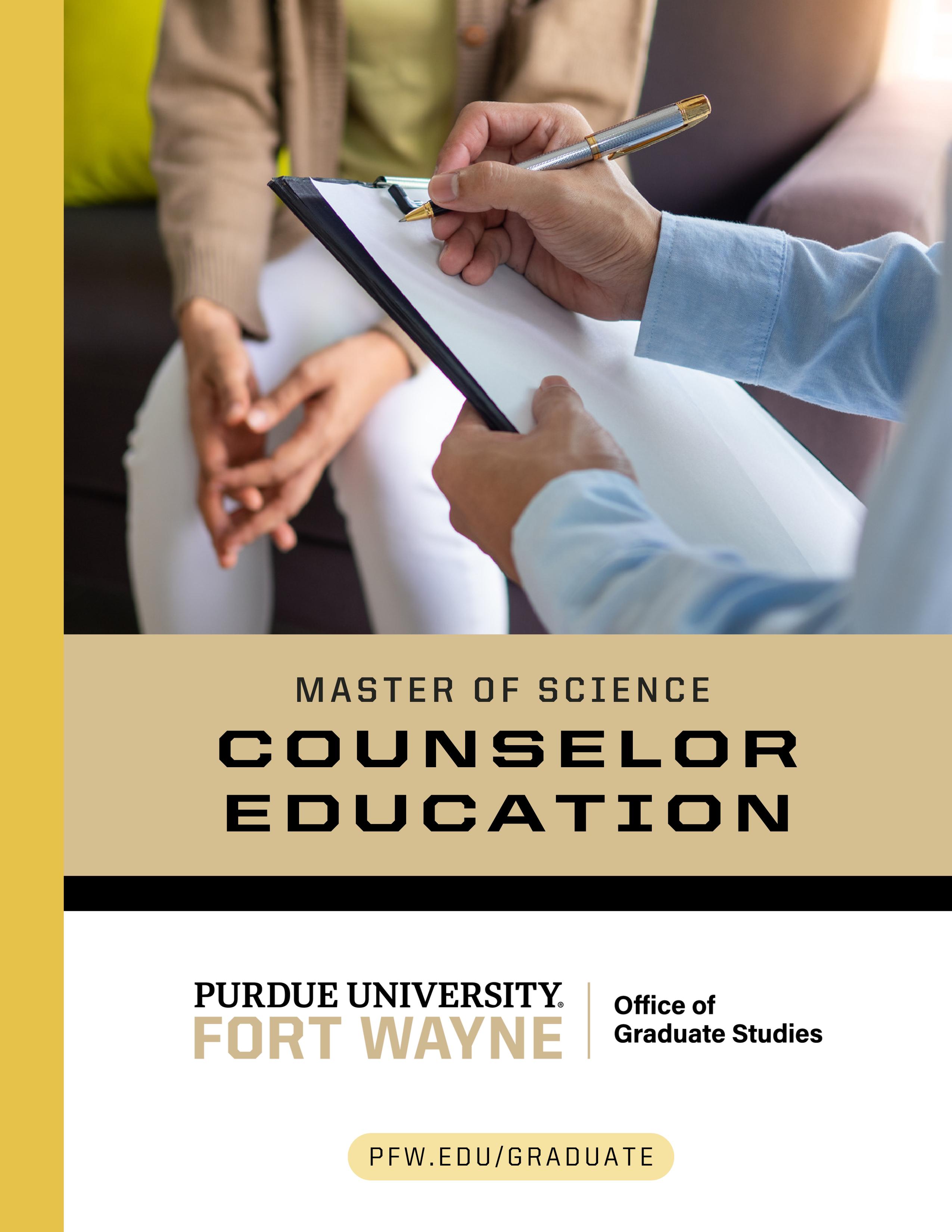 Counselor Education Booklet by Purdue Fort Wayne Continuing Studies ...