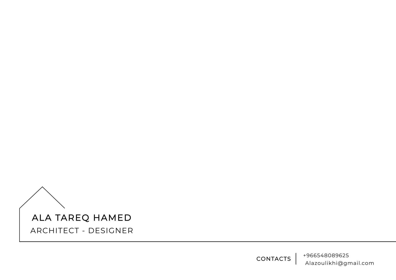 Architectural Portfolio - Ala Tareq Hamed by ala tareq - Issuu