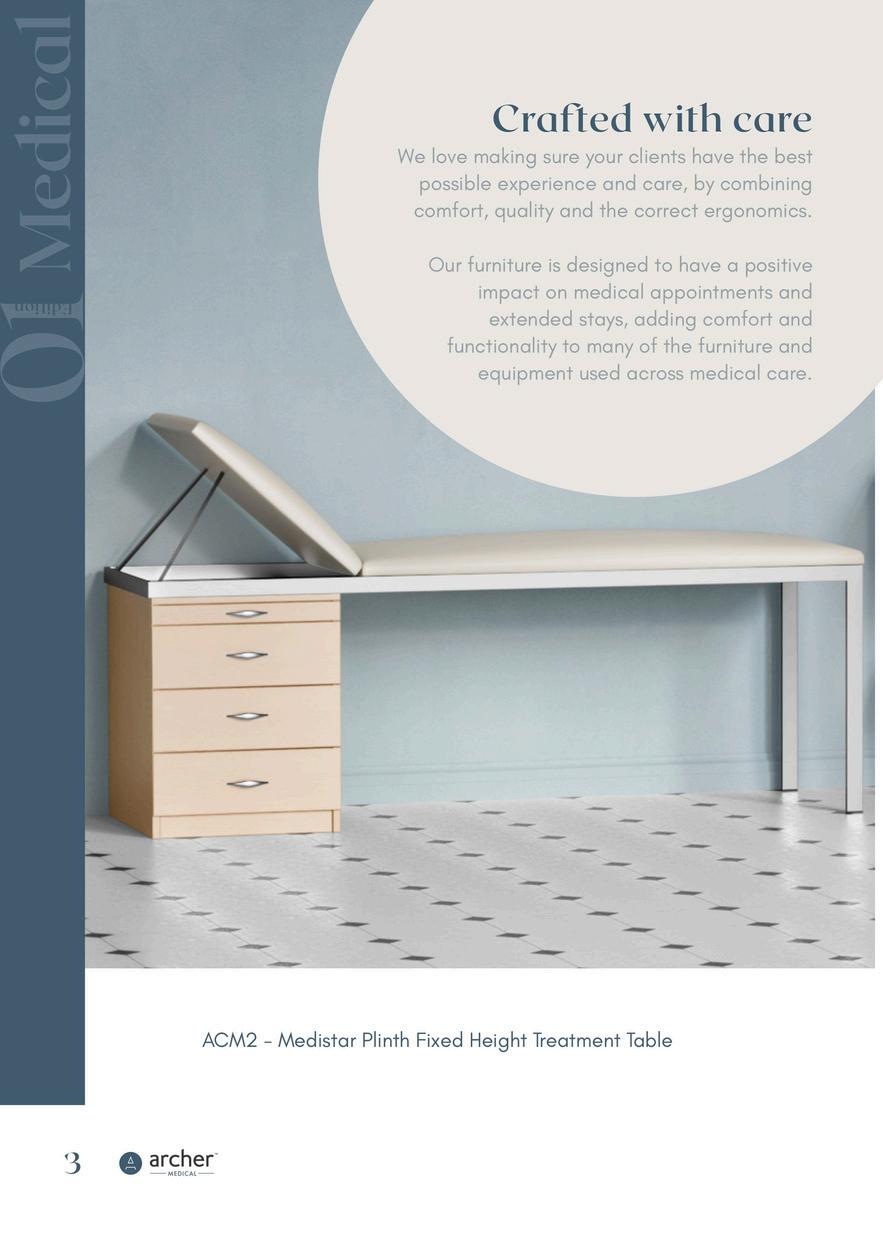 Archer Medical Brochure Edition 1 by archerfurnituregroup - Issuu