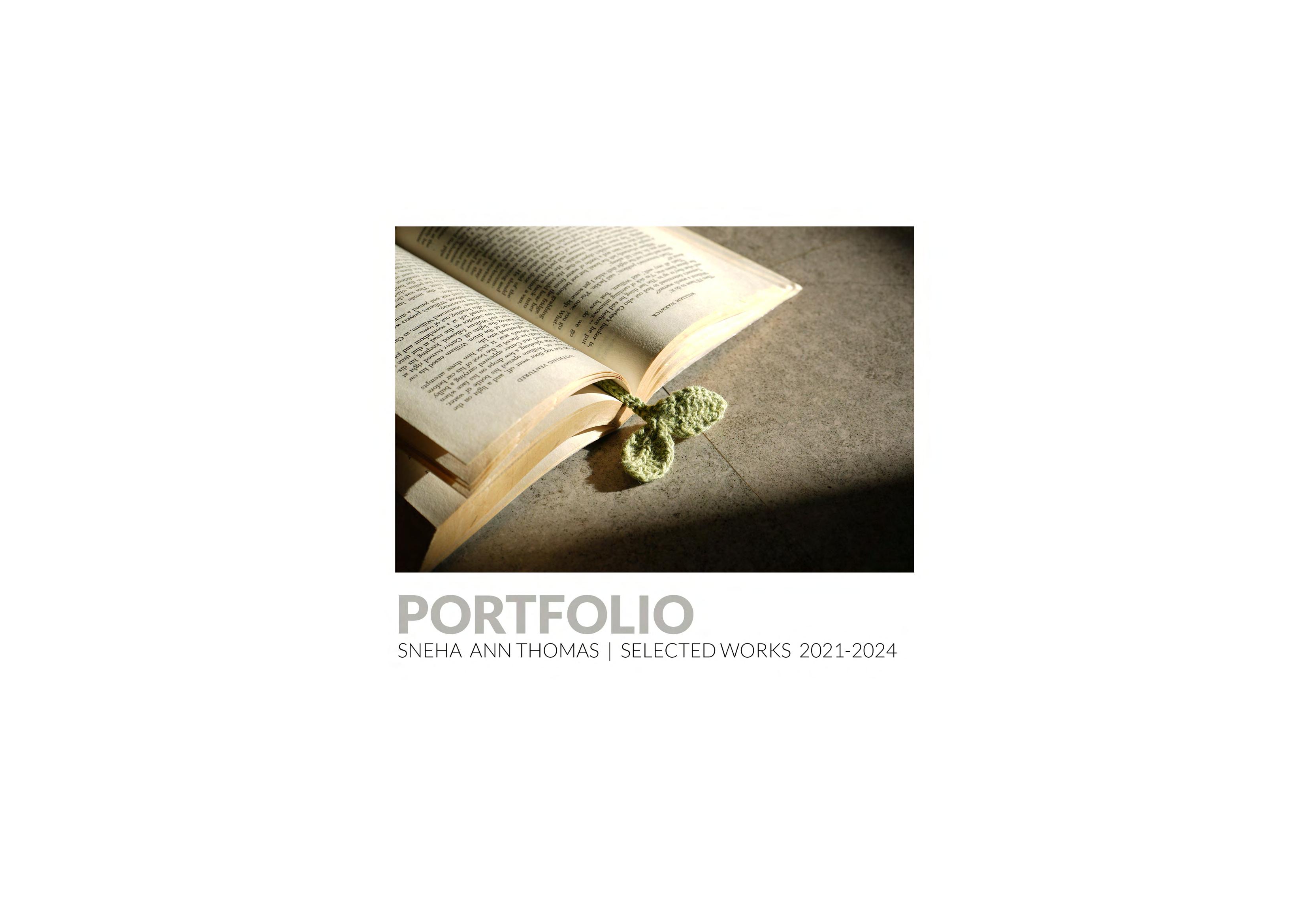 Architecture Portfolio- Sneha Ann Thomas by sneha ann Thomas - Issuu