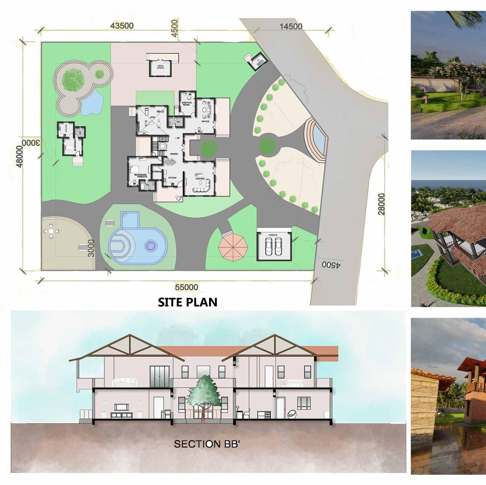 Architecture Portfolio (Brick school of Architecture) Prajwal Gawade by ...