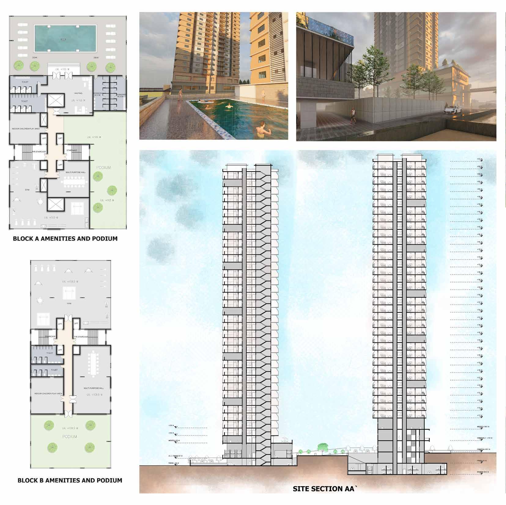 Architecture Portfolio (Brick school of Architecture) Prajwal Gawade by ...