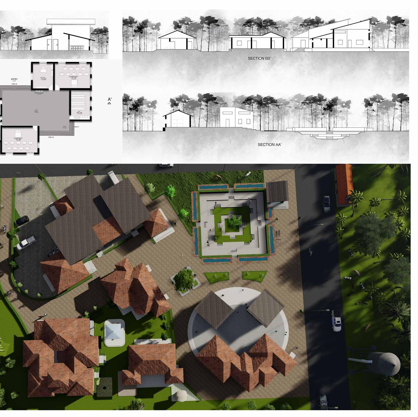 Architecture Portfolio (Brick school of Architecture) Prajwal Gawade by ...