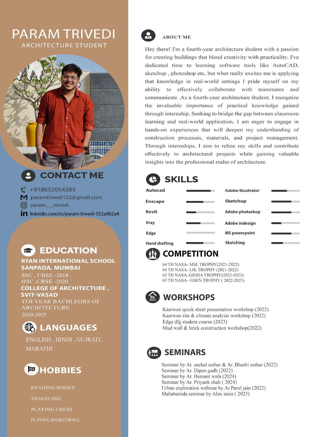 Architecture student portfolio by Param Trivedi - Issuu