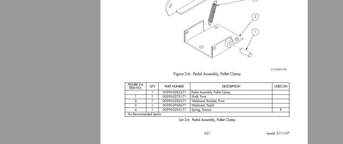 TOYOTA Forklift Series Wiring Diagram & Parts Catalog CD by ...
