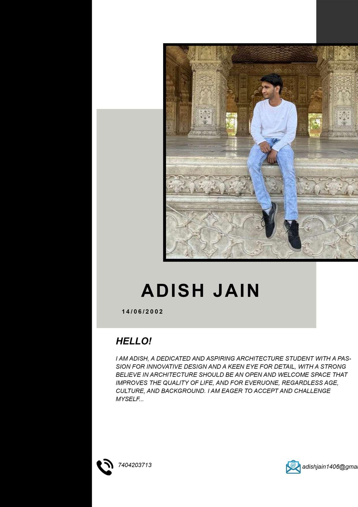 ADISH JAIN ARCHITECTURAL PORTFOLIO by Adish Jain - Issuu