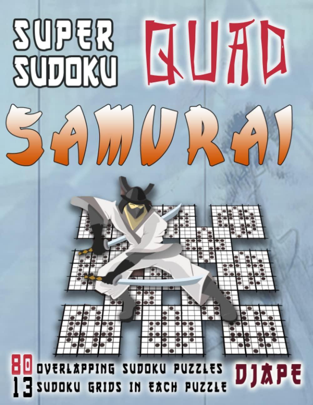 pdf (download)⚡ Super Sudoku Quad Samurai: 80 Overlapping Sudoku ...