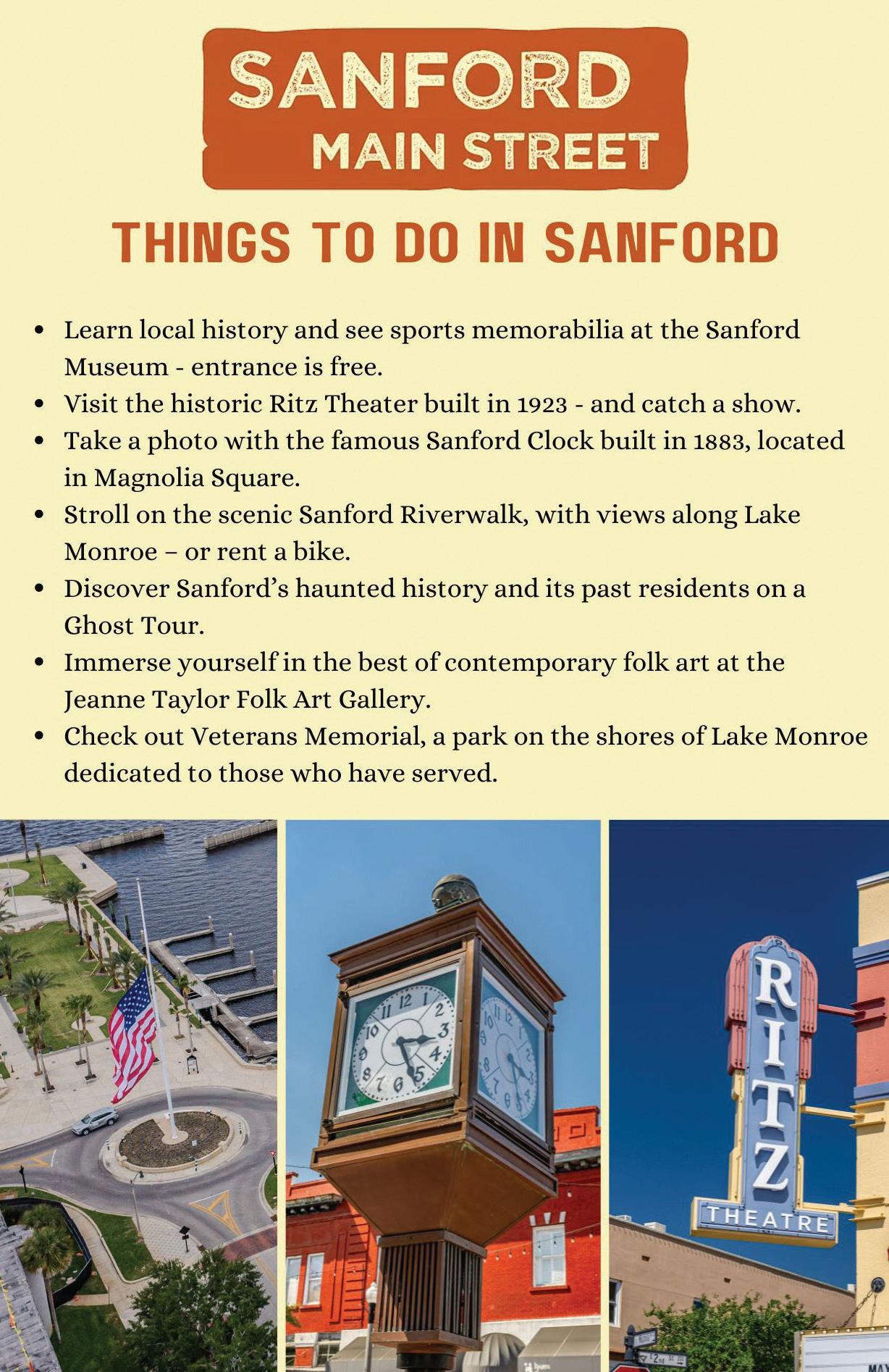 SANFORD VISITORS GUIDE - Historic Downtown Sanford, Florida by ...