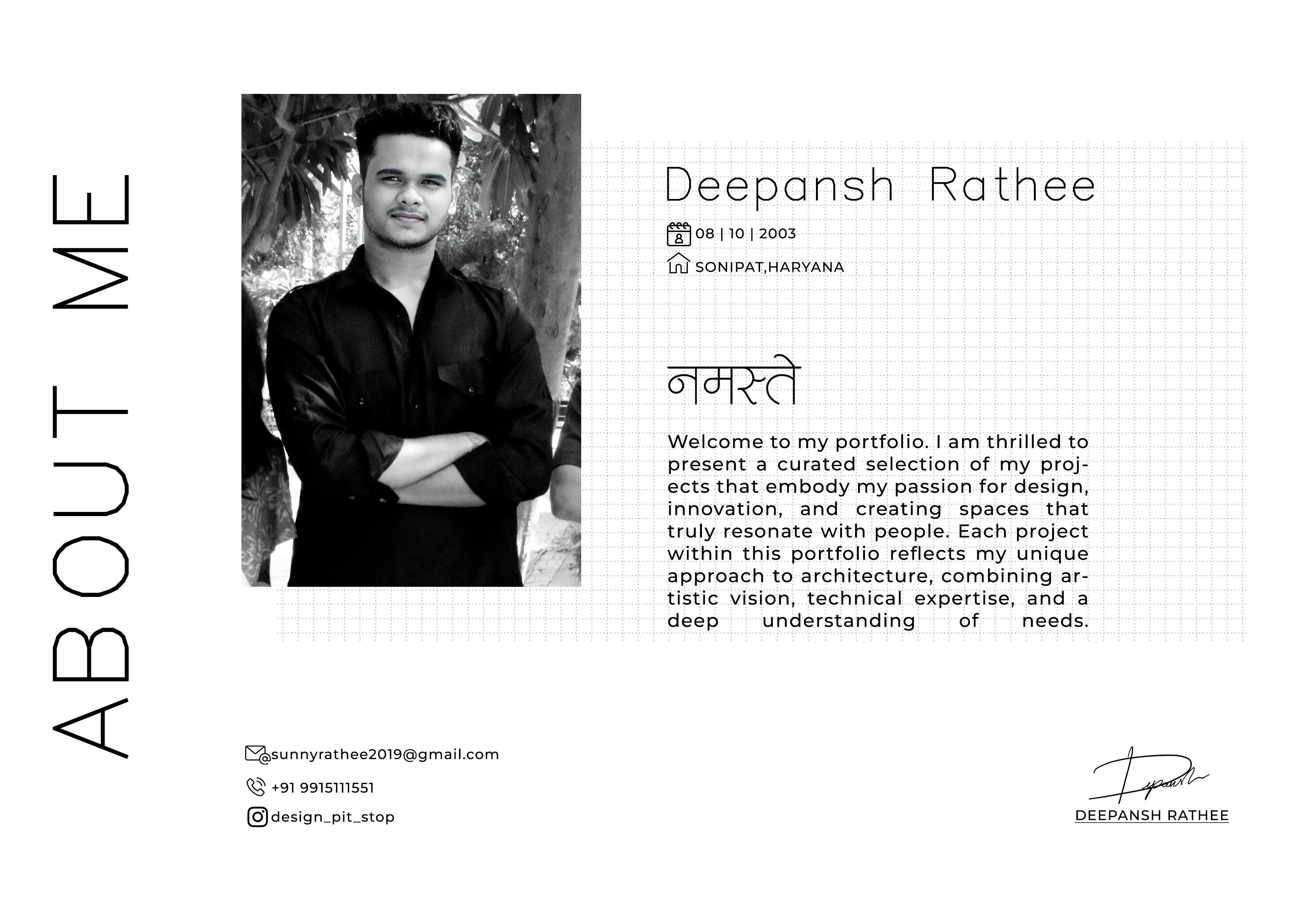 Deepansh Rathee | UG Architectural Portfolio | 2021-24 by Deepansh ...