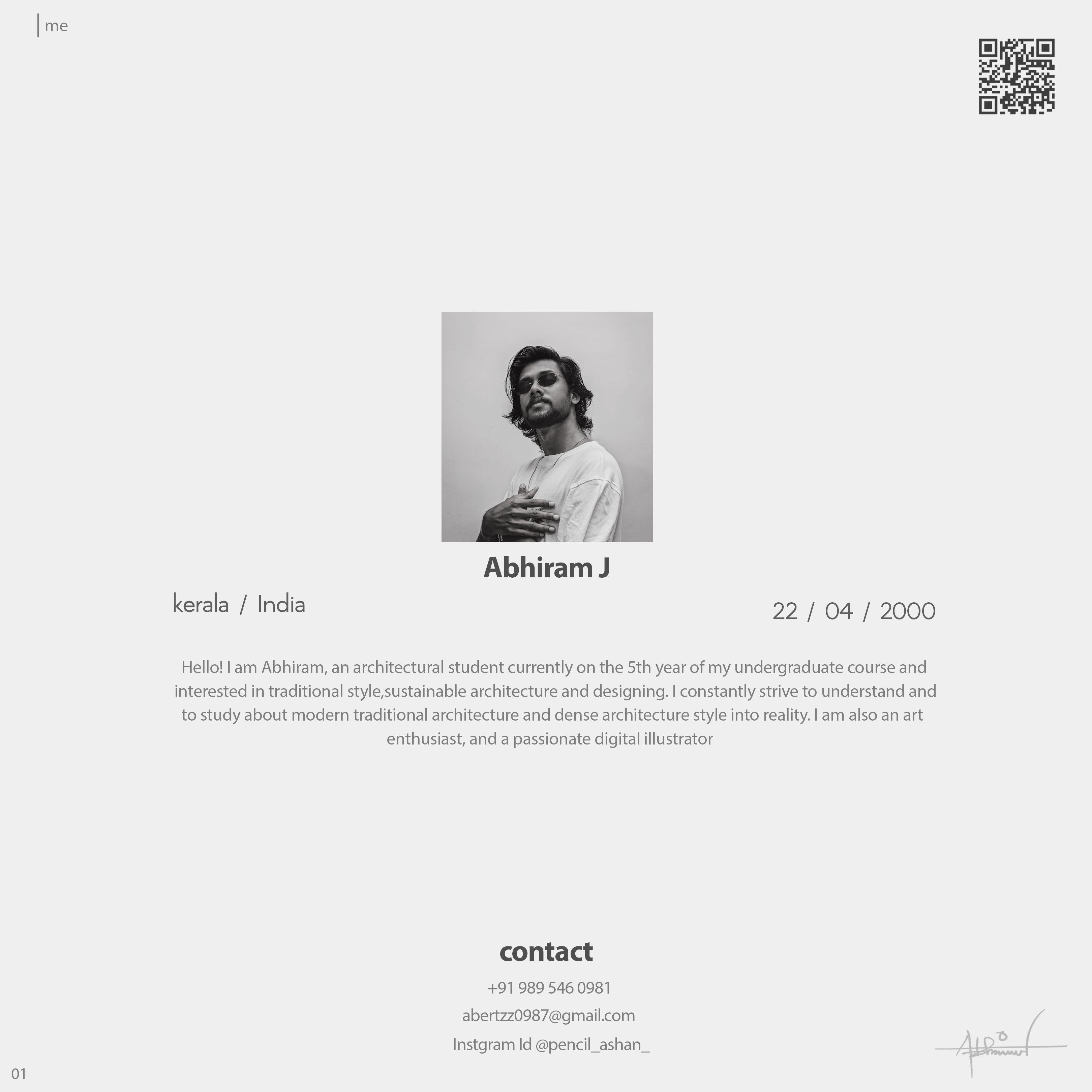 Abhiram's - Architecture portfolio by Abhiram J - Issuu