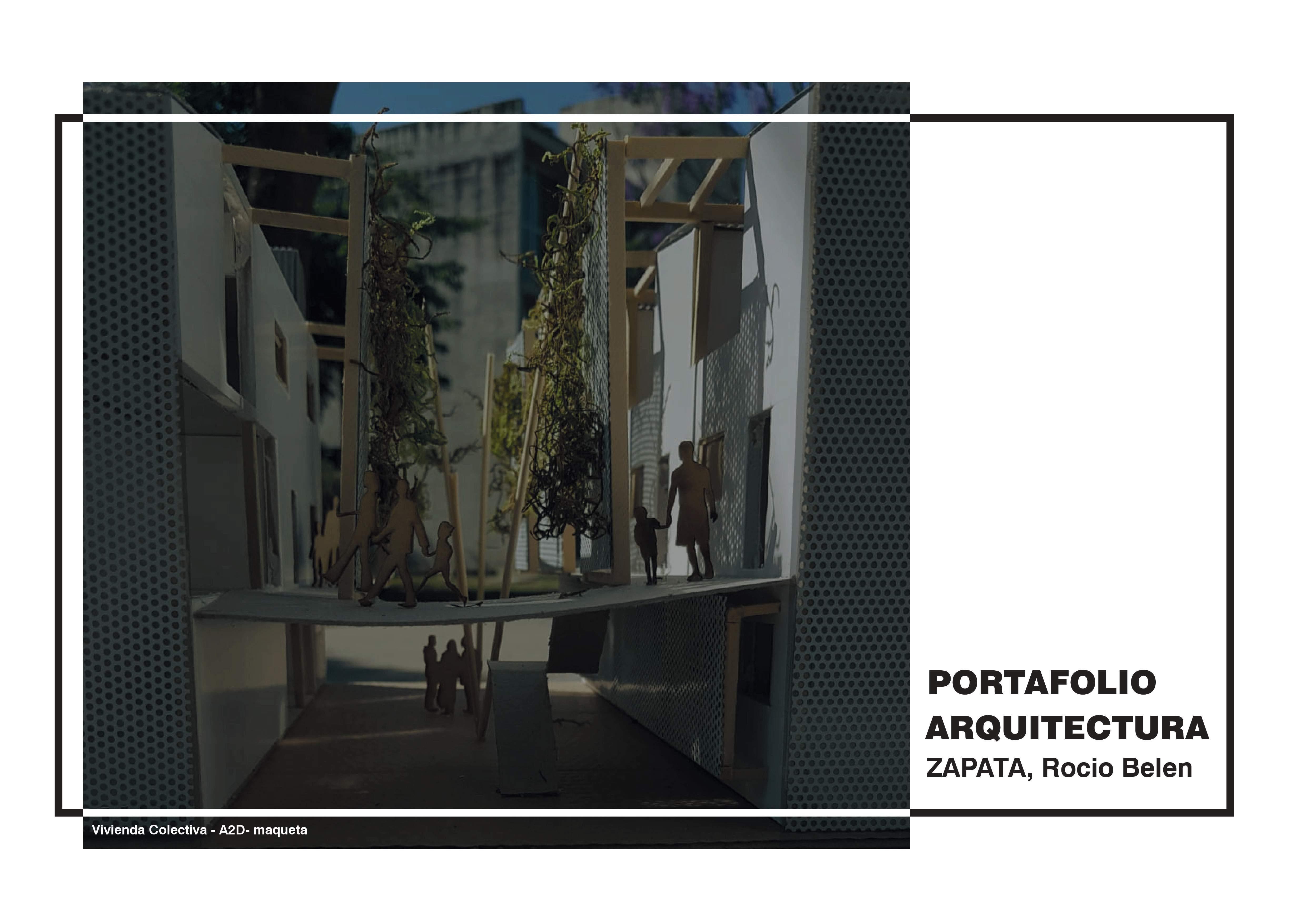 PORTAFOLIO ARQUITECTURA by rocio zapata - Issuu