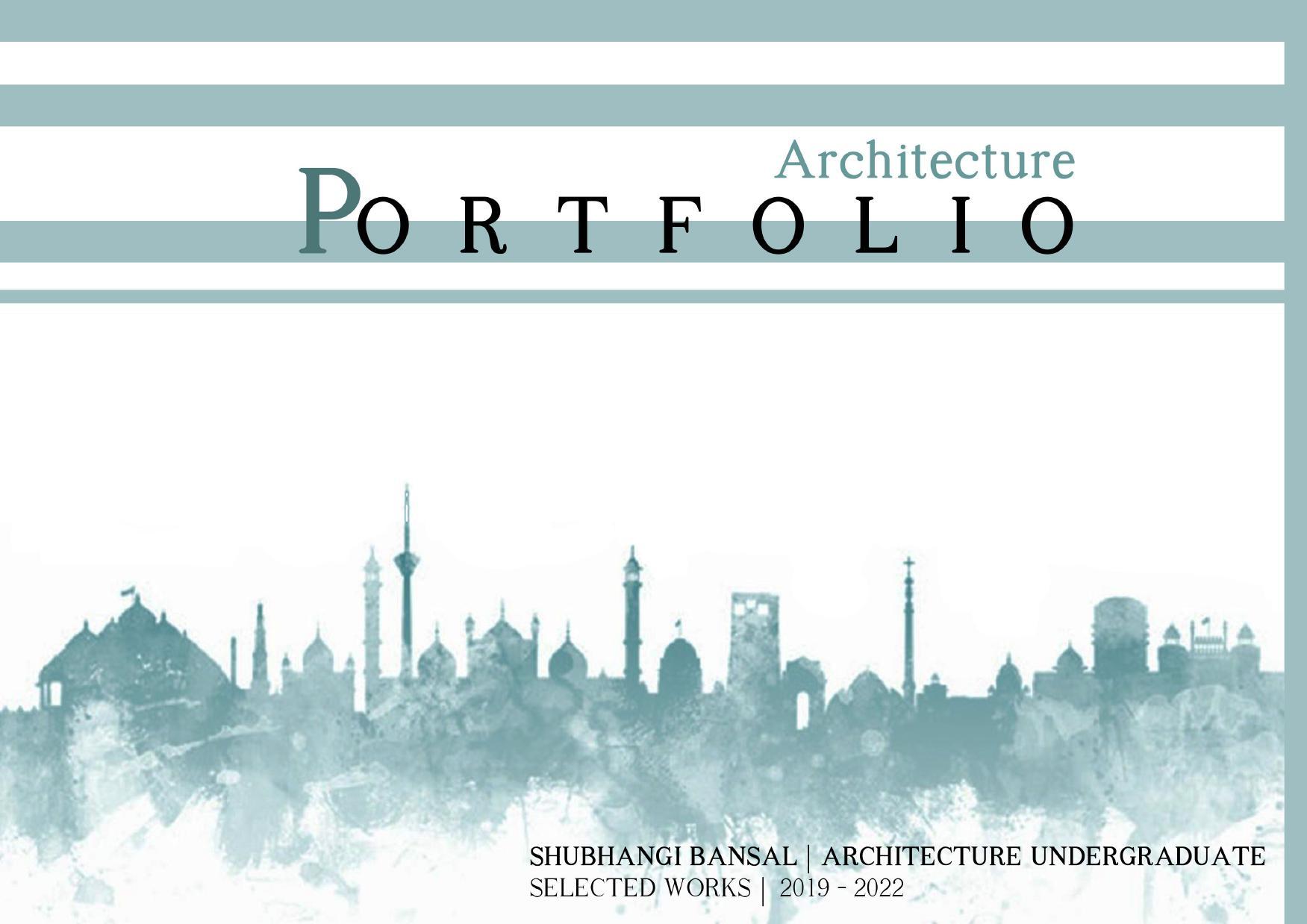 Architecture Portfolio by Shubhangi Bansal - Issuu