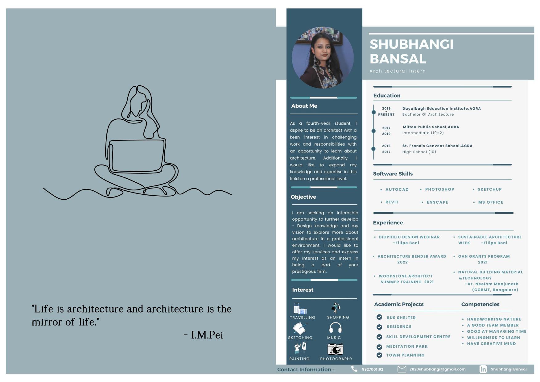 Architecture Portfolio by Shubhangi Bansal - Issuu