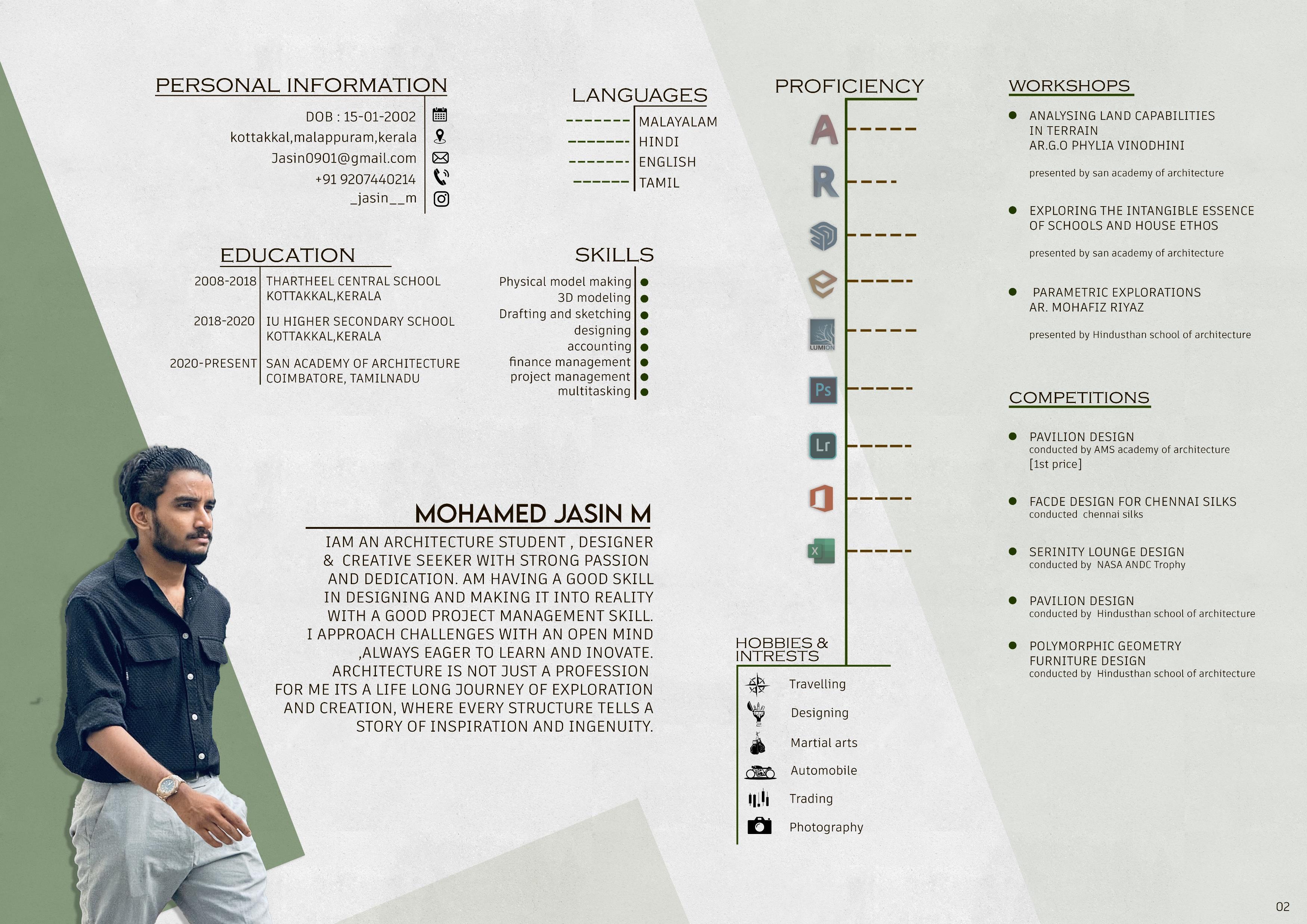 ARCHITECTURAL PORTFOLIO Mohamed jasin by mohamed jasin - Issuu
