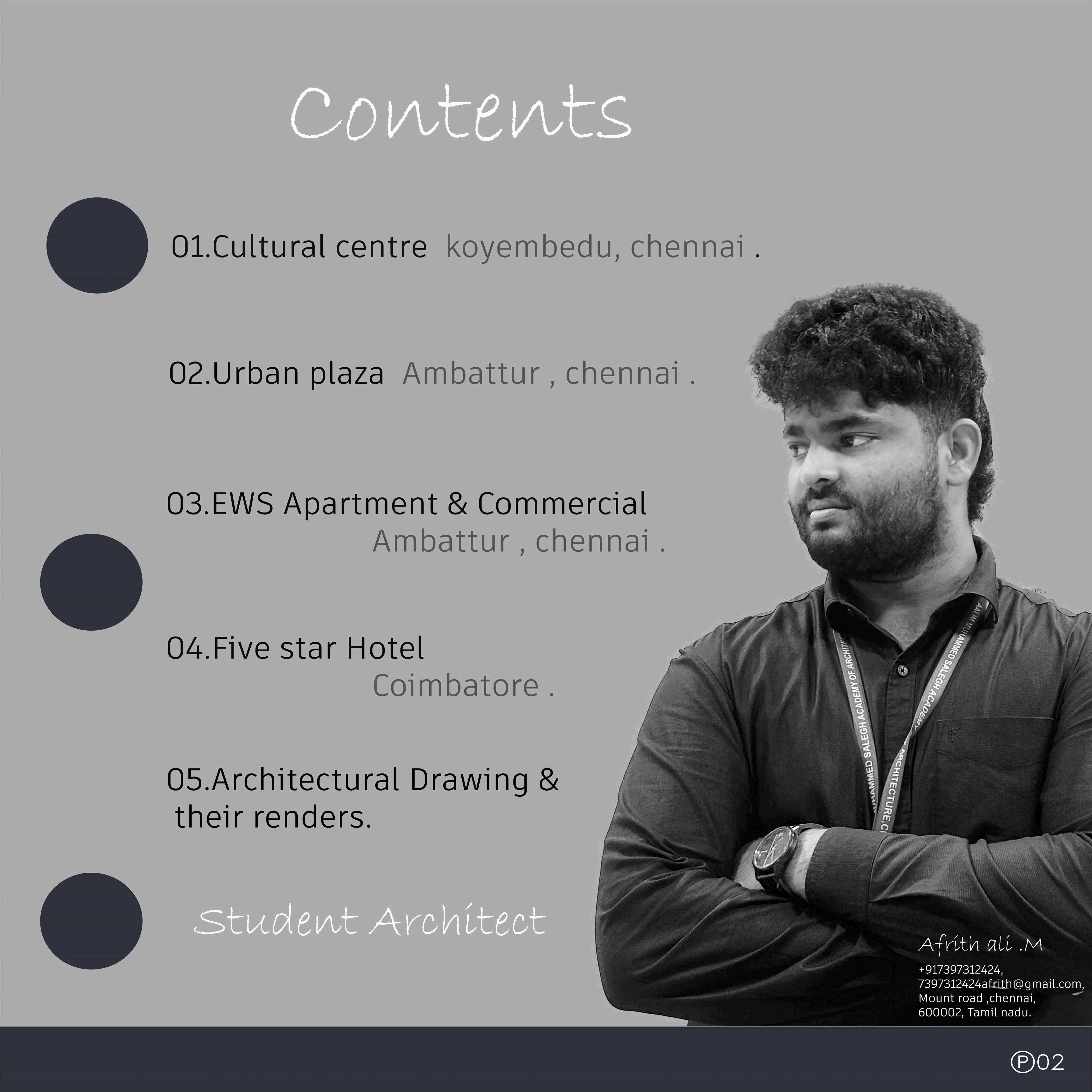 Architectural portfolio - By Afrith ali by afrithali - Issuu