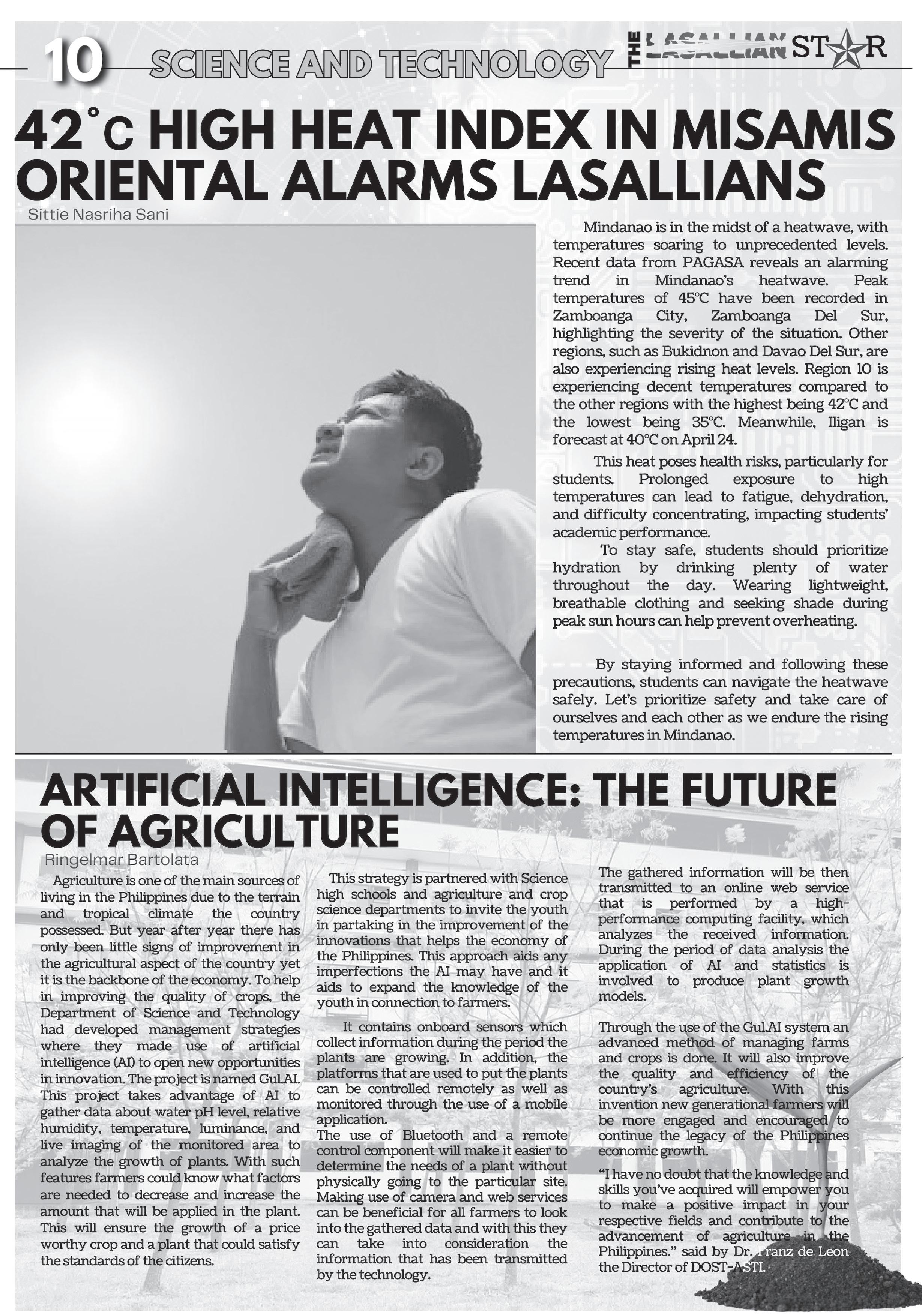 Lasallian Star Vol. 21 No. 1 by Lasallian Star - Issuu