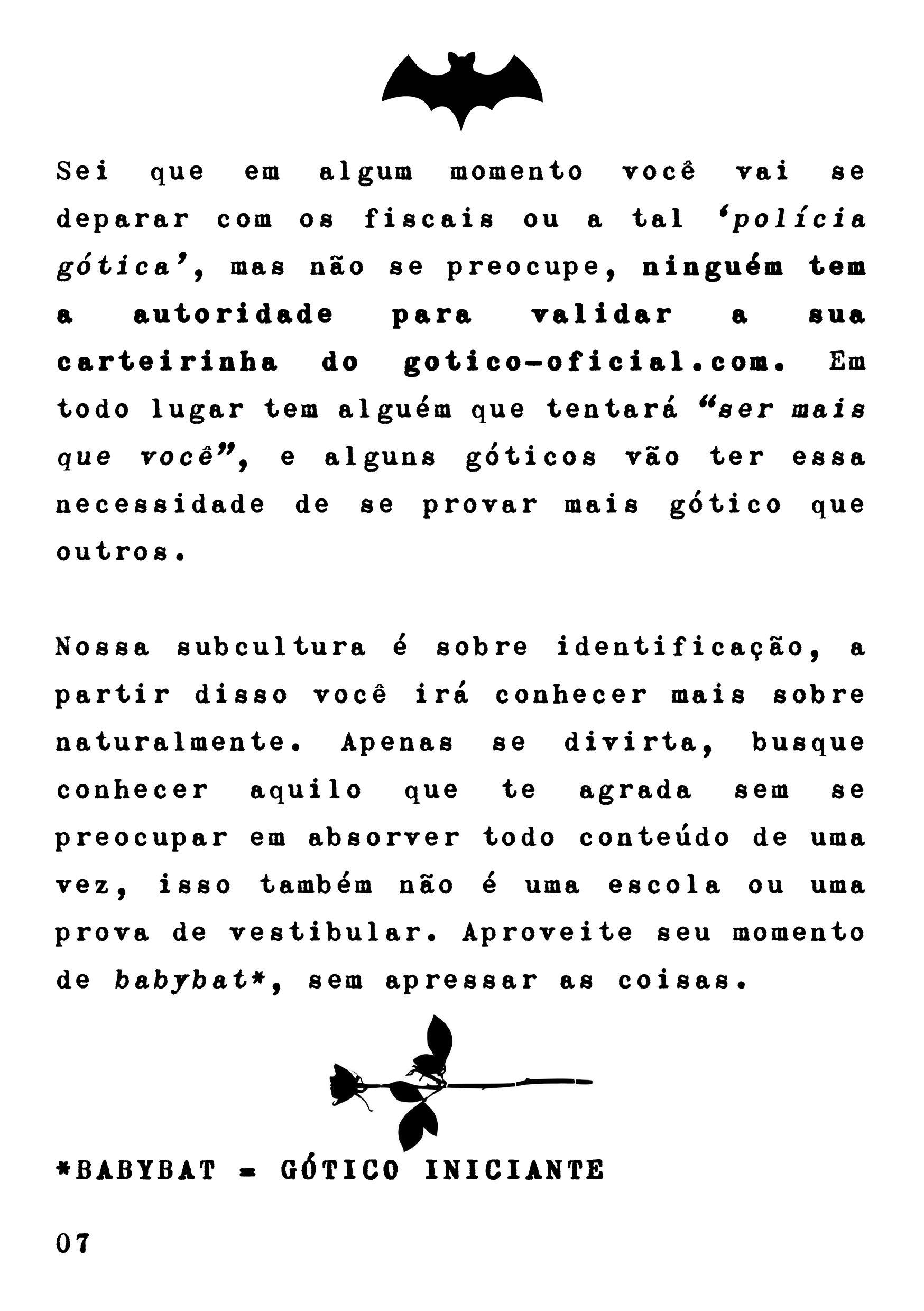 #01 Pergaminhos de Vampiro - Introdução à Subcultura Gótica by ...