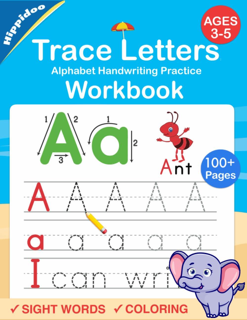 (BOOK)-Trace Letters: Alphabet Handwriting Practice workbook for kids ...