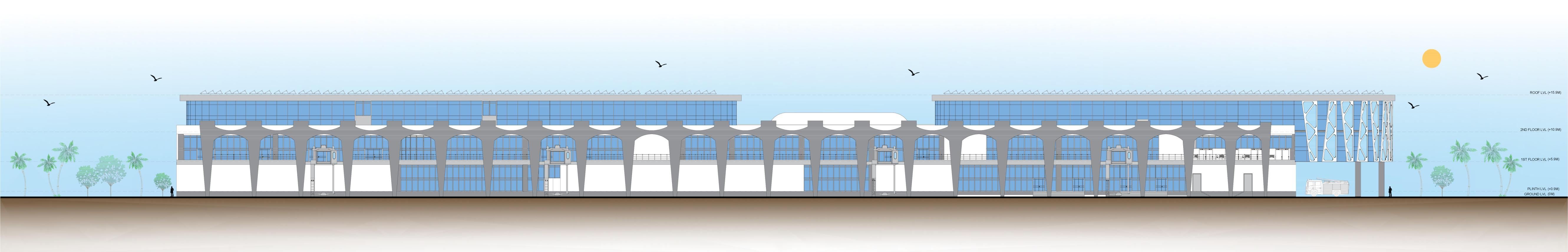 Goa Cruise Terminal Architectural Design Project | Shriraj Dangat ...