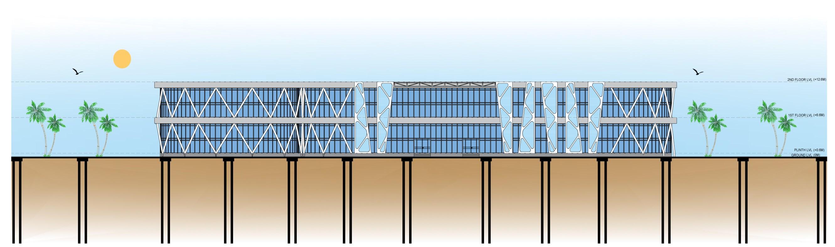 Goa Cruise Terminal Architectural Design Project | Shriraj Dangat ...