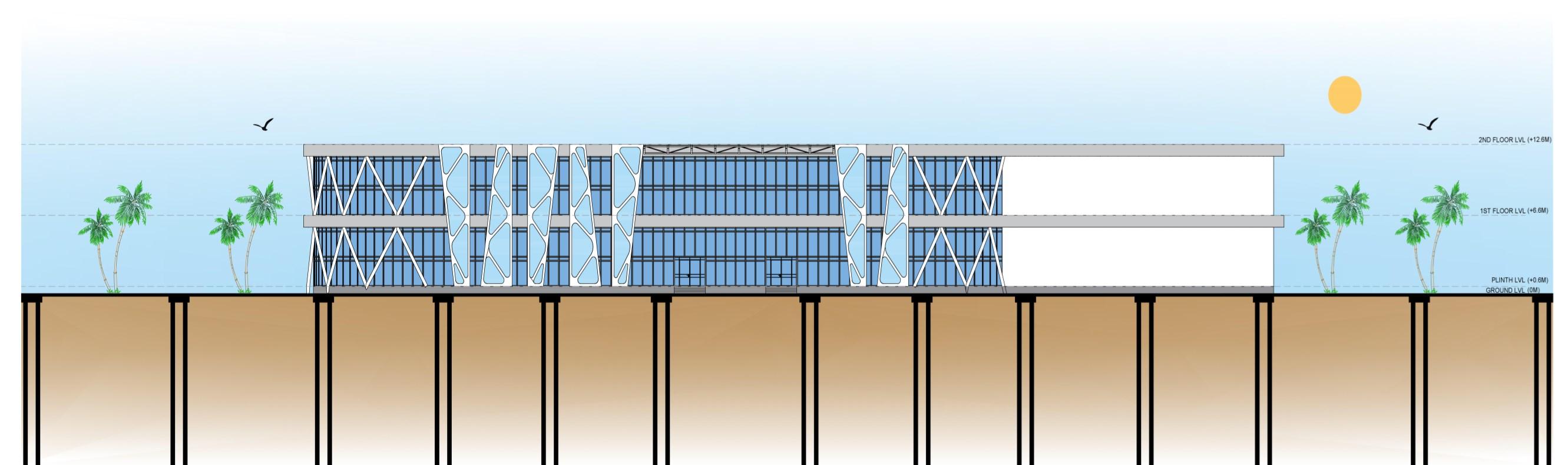 Goa Cruise Terminal Architectural Design Project | Shriraj Dangat ...