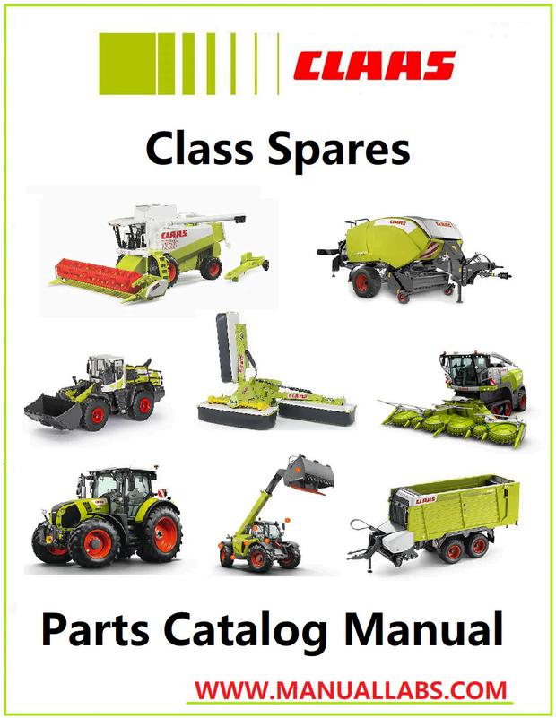 Claas P516-514 Combines RAKE up Spare Parts Catalog by Service & Repair ...