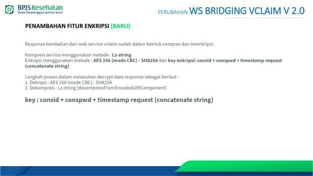 Bridging SIMRS dengan Vclaim BPJS by simrs cendana - Issuu