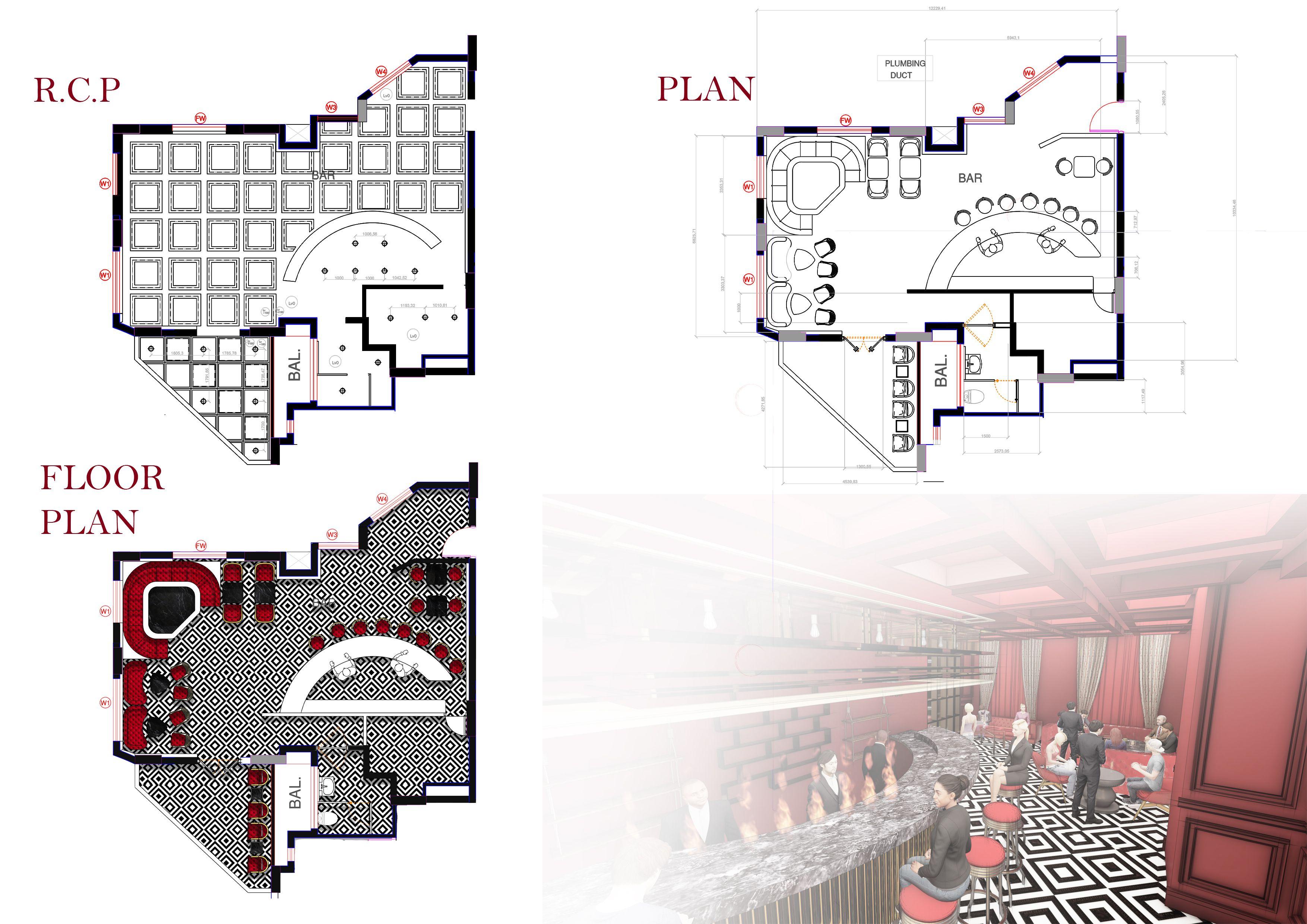 INTERIOR DESIGN STUDENT PORTFOLIO by Ajmal - Issuu