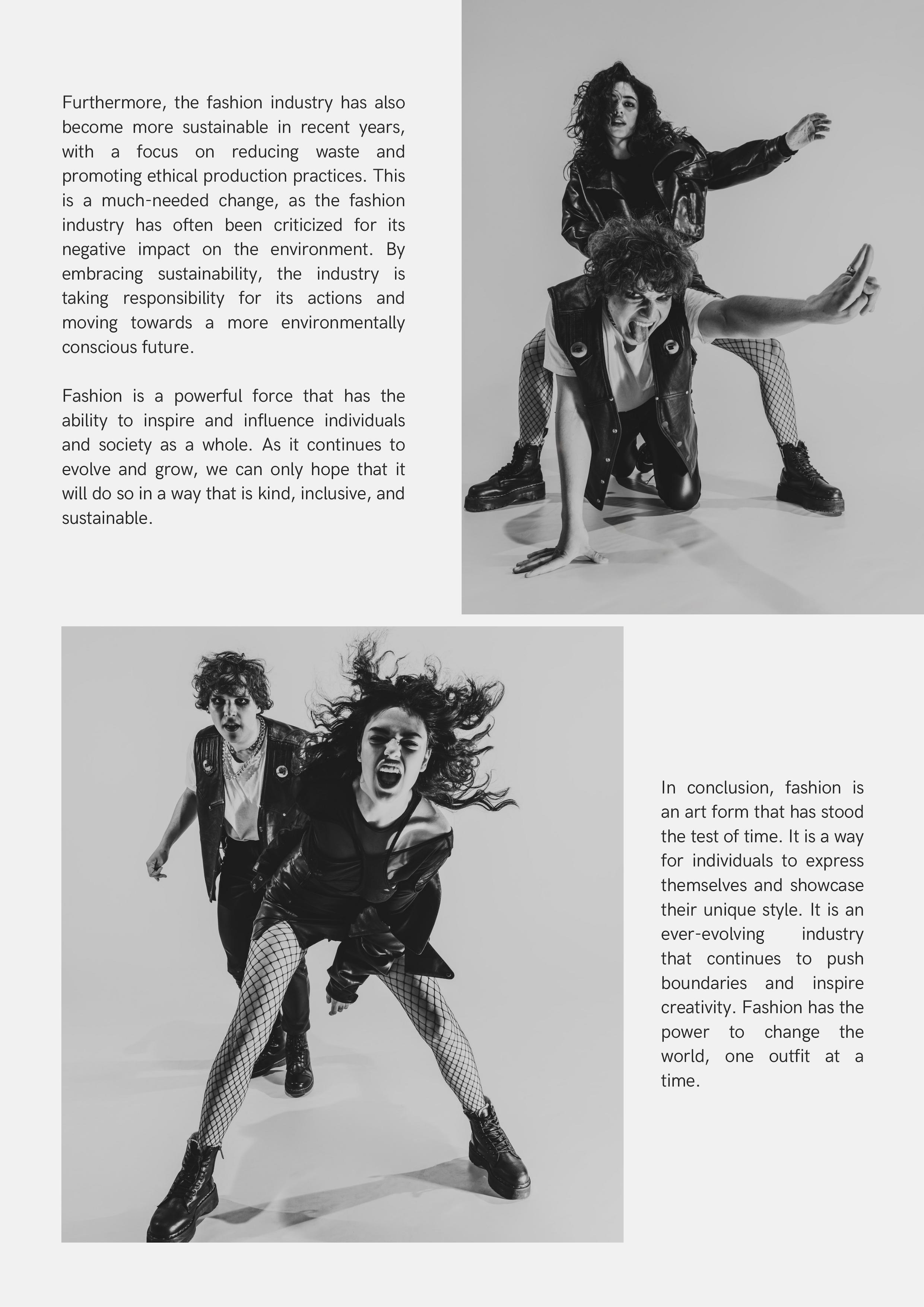 Aesthetic Trendy Fashion Magazine Template by Aleksandra Chubar - Issuu